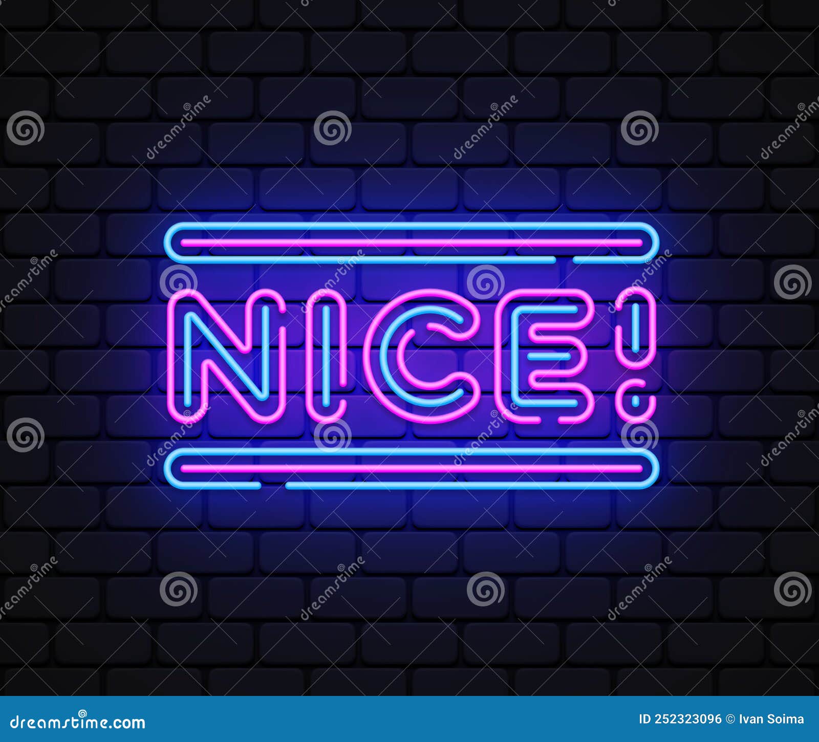 Nice for Banner Design. Retro Style Illustration Vector Stock Vector ...