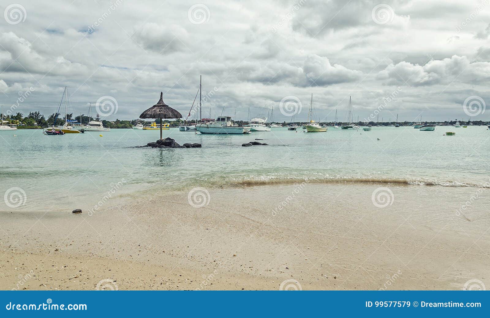 Nice Beach of the Grand Bay Editorial Stock Image - Image of shore ...