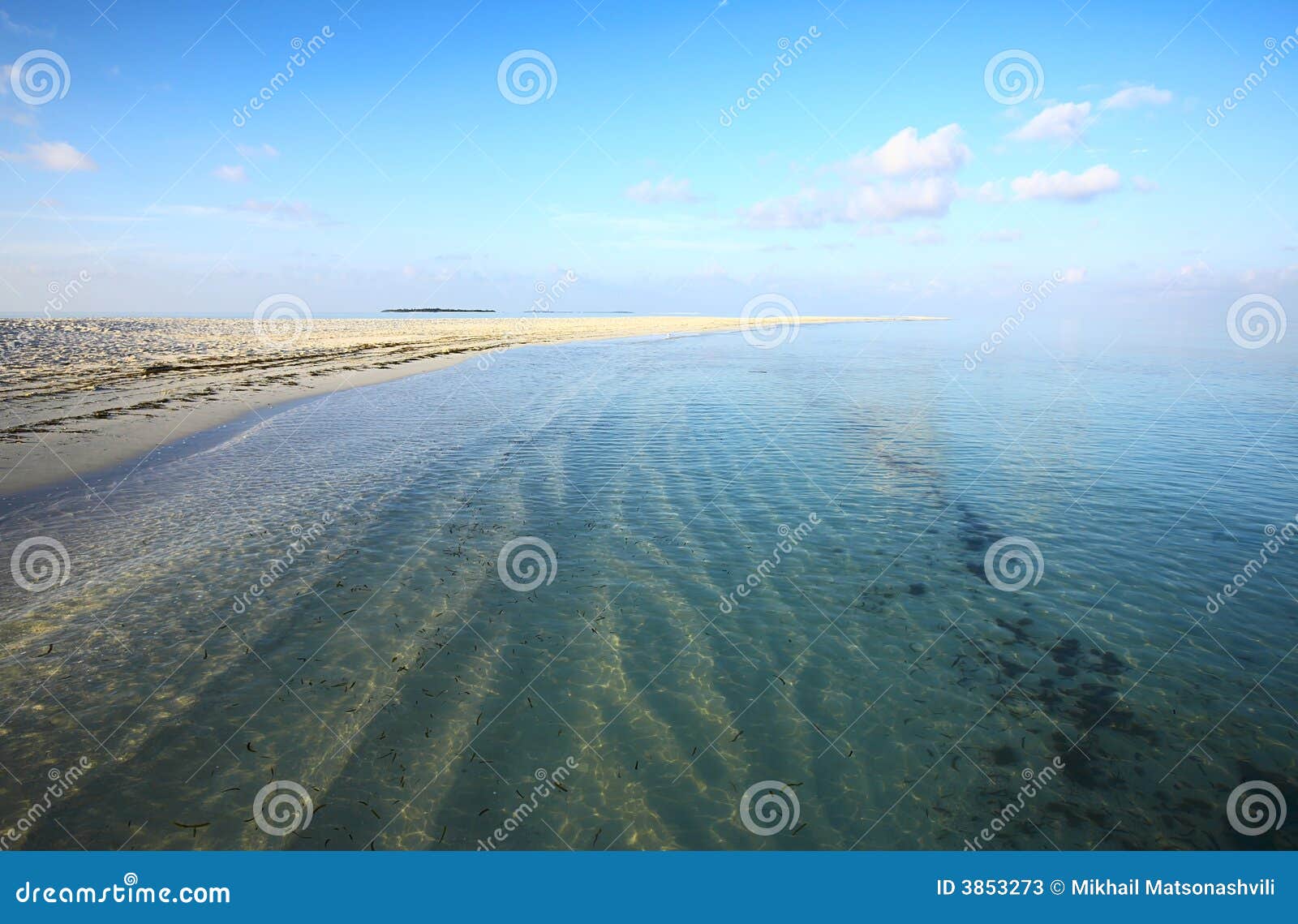 Nice Beach on the Indian Ocean Stock Image - Image of cloud, coast: 3853273