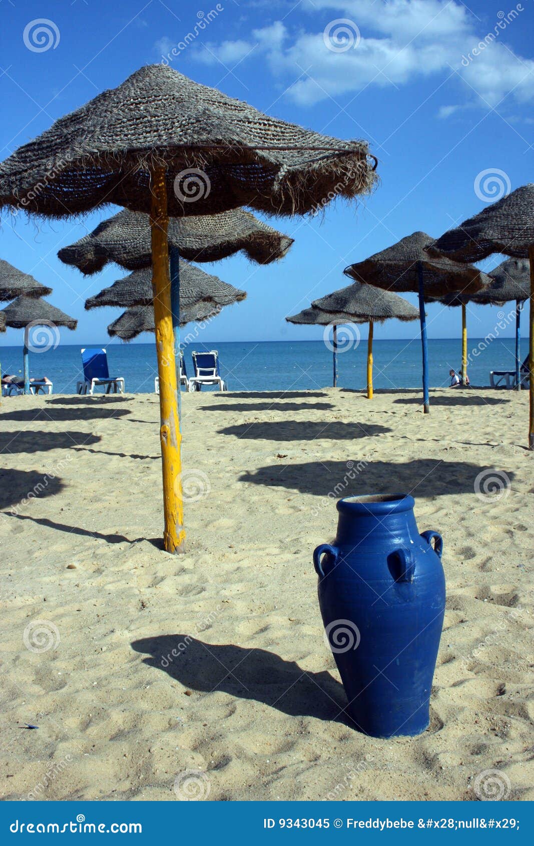 Nice beach view stock image. Image of nice, warm, holiday - 9343045