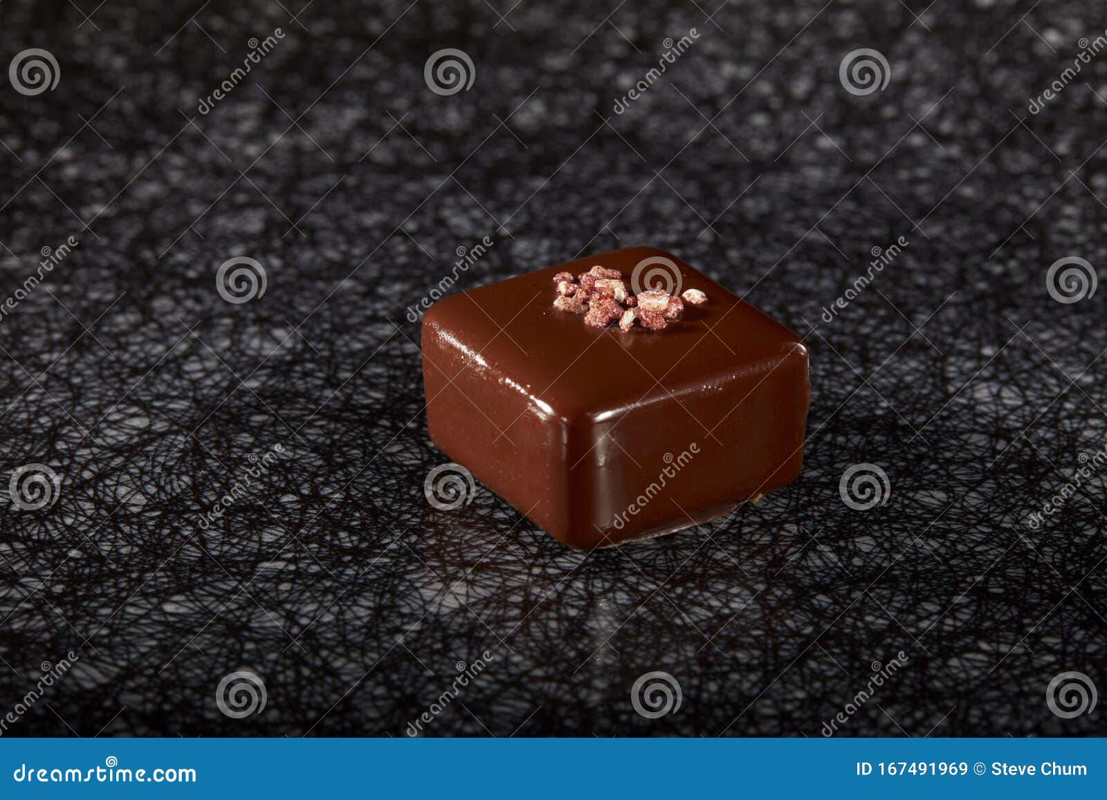 A Nice and Beautiful Half-melted Chocolate Block Stock Image - Image of ...