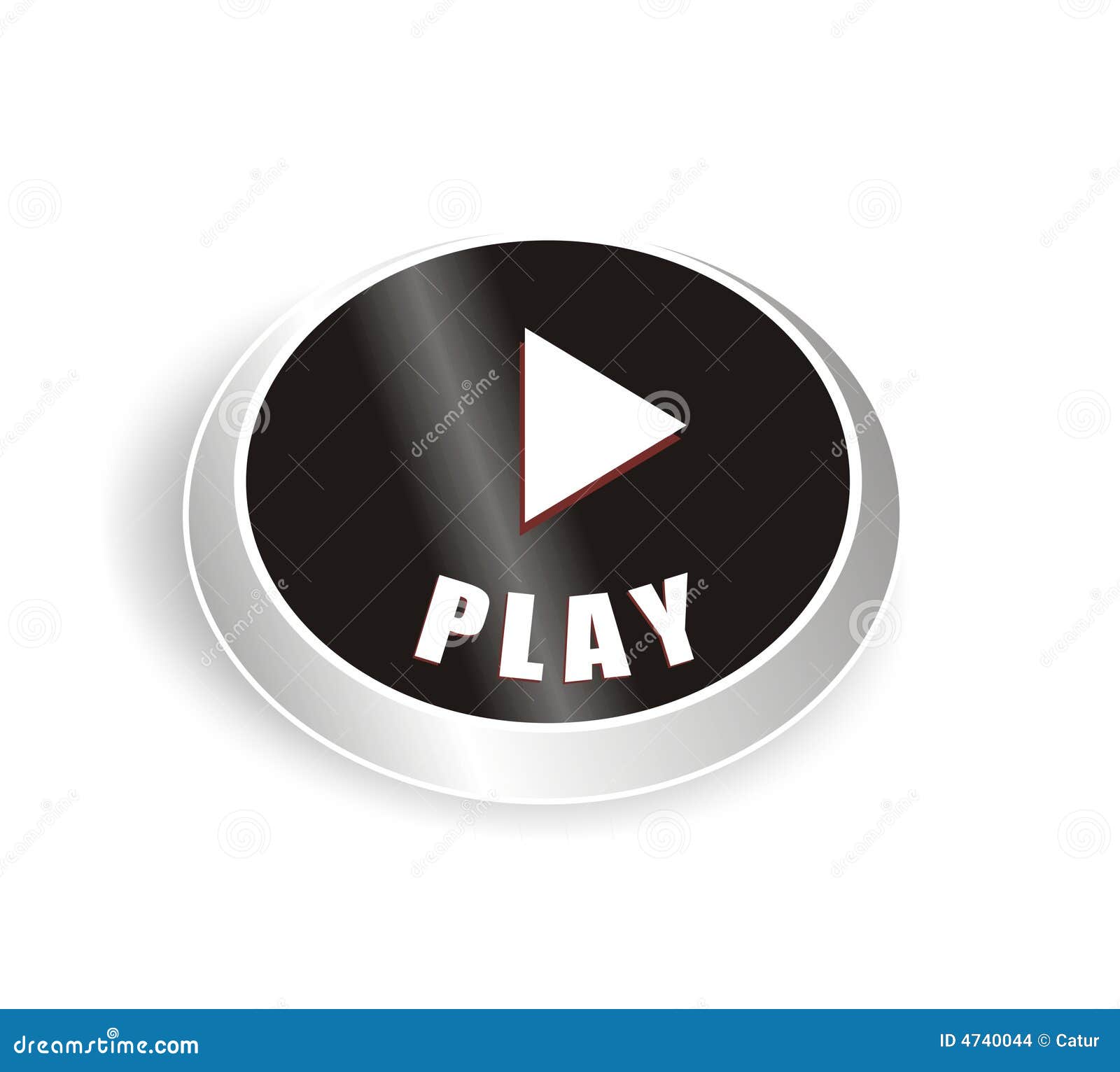 Black Play Button Stock Illustrations – 47,195 Black Play Button Stock ...