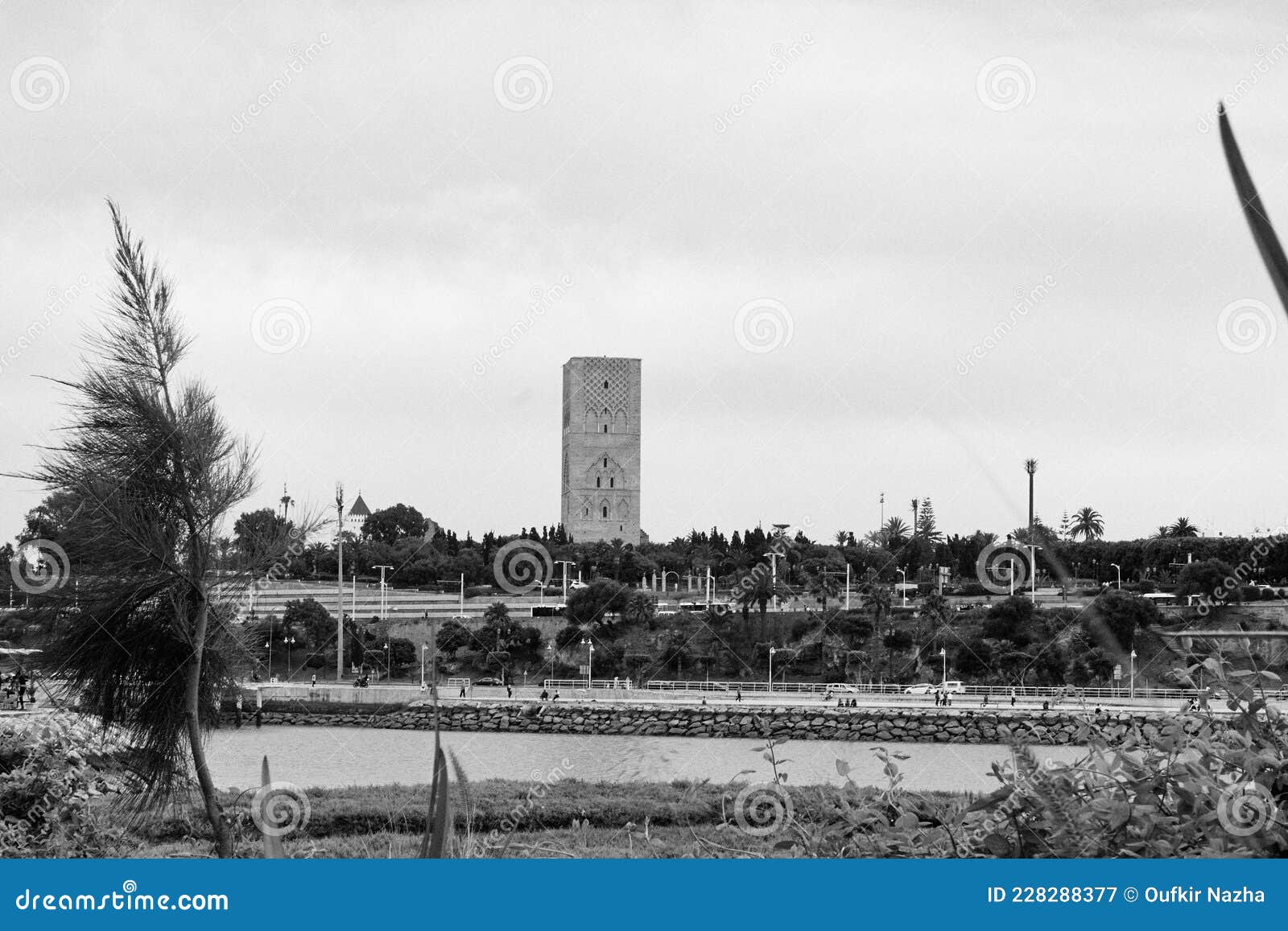 Mosque Hassan in Rabat Morocco Stock Image - Image of hassan, tower ...
