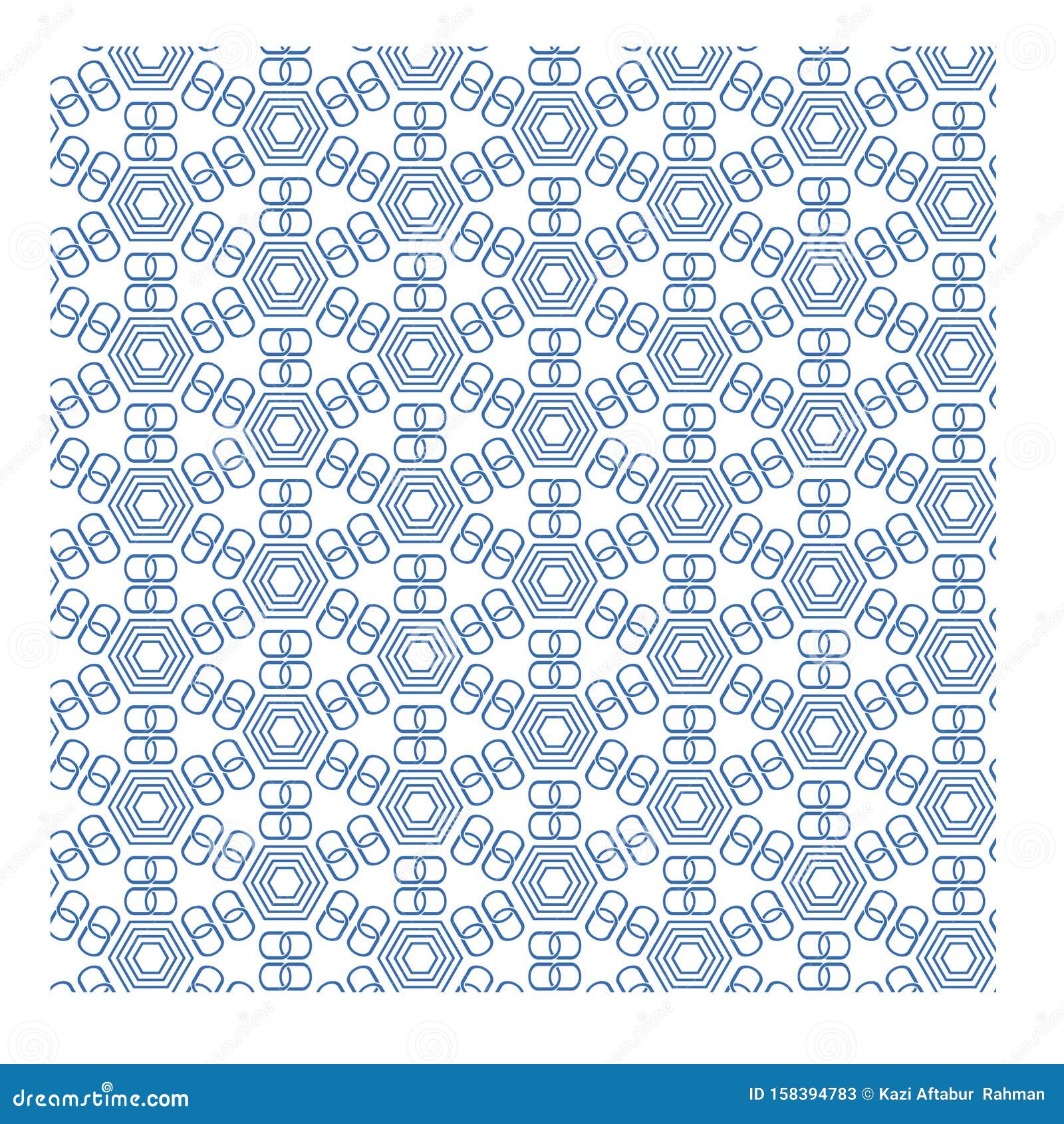 Nice Blue Awesome Pattern Design Template Design Stock Illustration ...