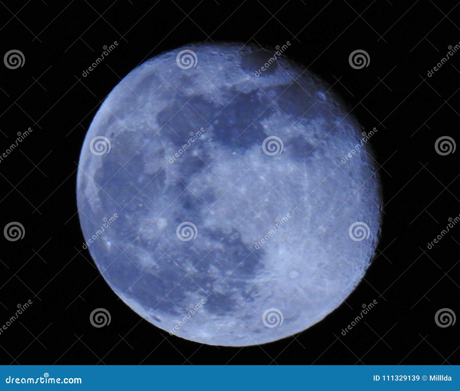 Beautiful moon at night stock image. Image of black - 111329139