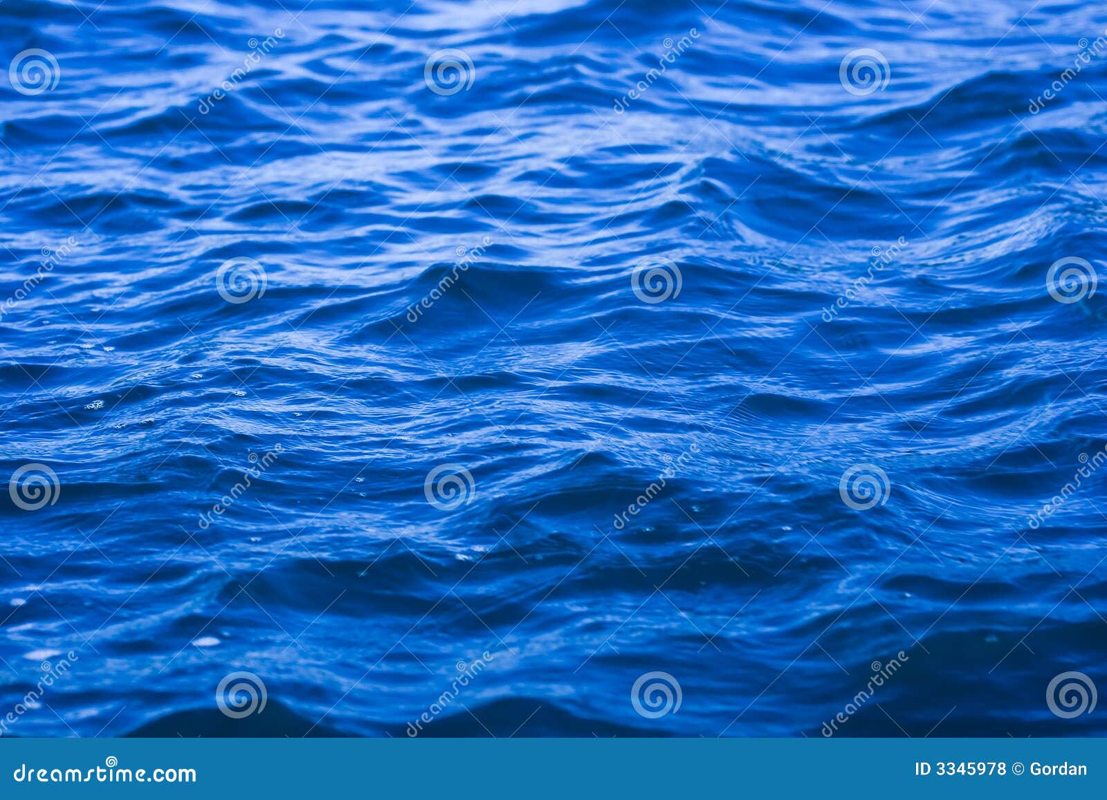 Nice blue water stock photo. Image of ocean, reflect, close - 3345978