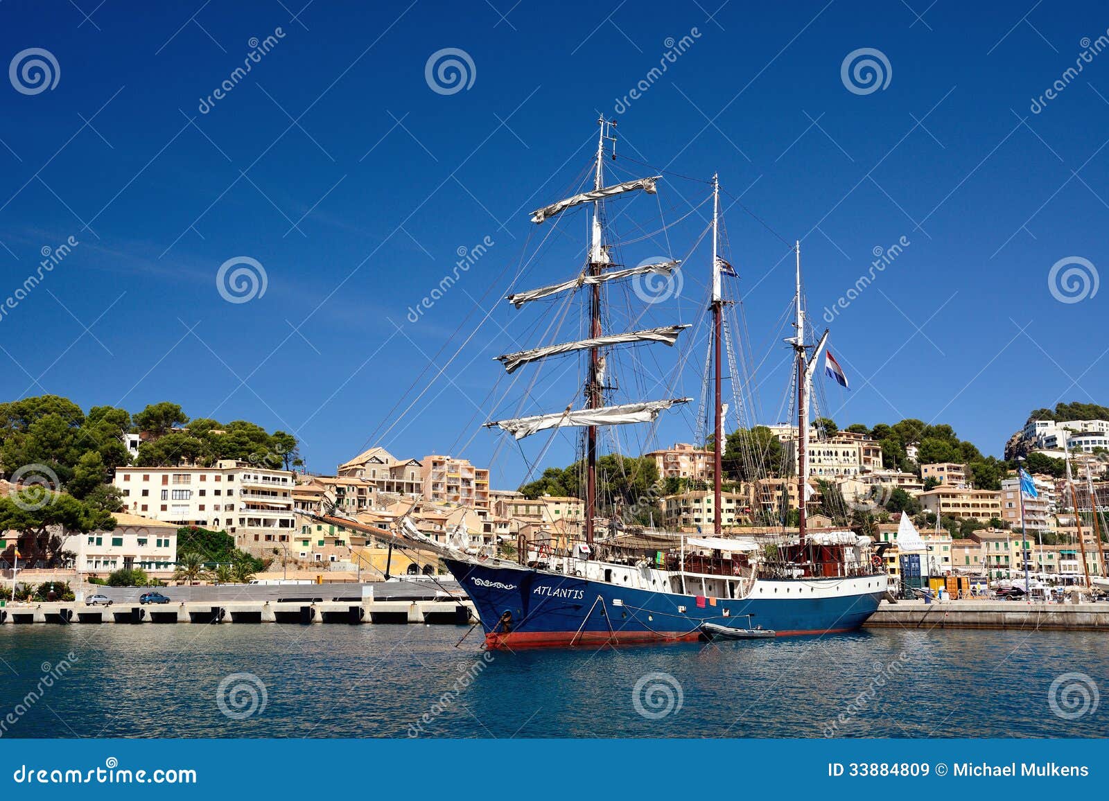 Nice Boat in Puerto De Soller Editorial Stock Image - Image of majorca ...
