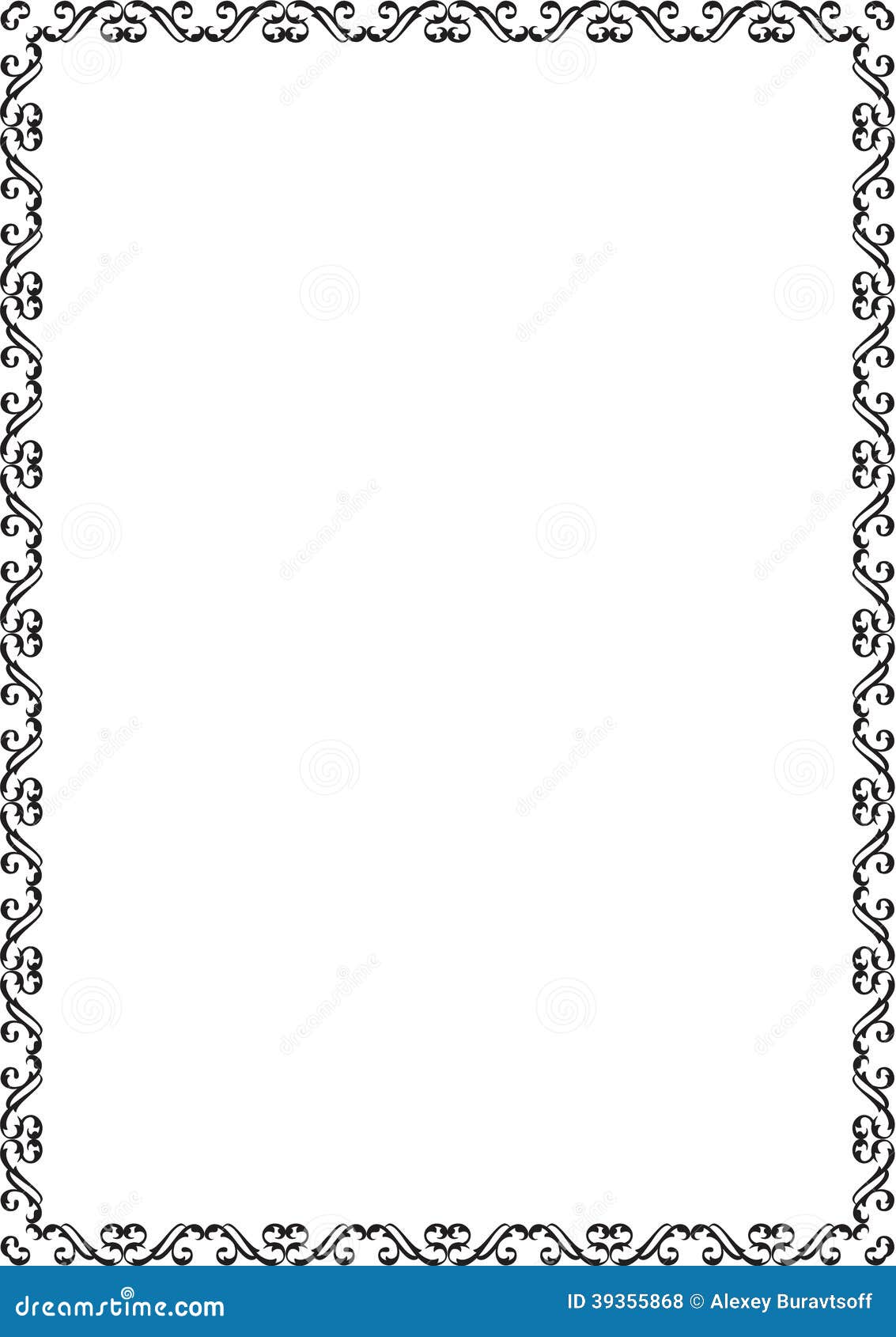 Nice Border Stock Vector - Image: 39355868