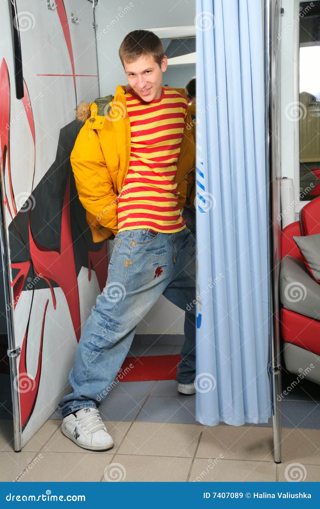 Nice boy stock image. Image of lovely, choice, happy, pose - 7407089