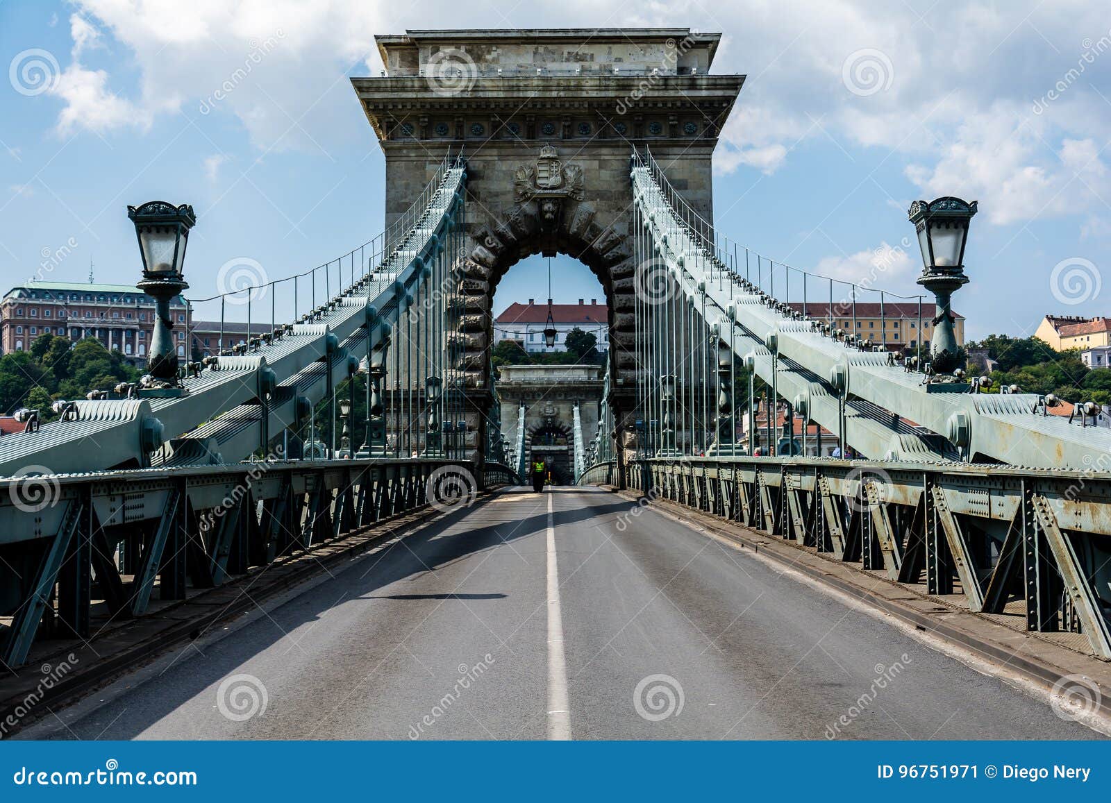 Nice Bridge at Budapest, Hungary Stock Image - Image of cityscape ...