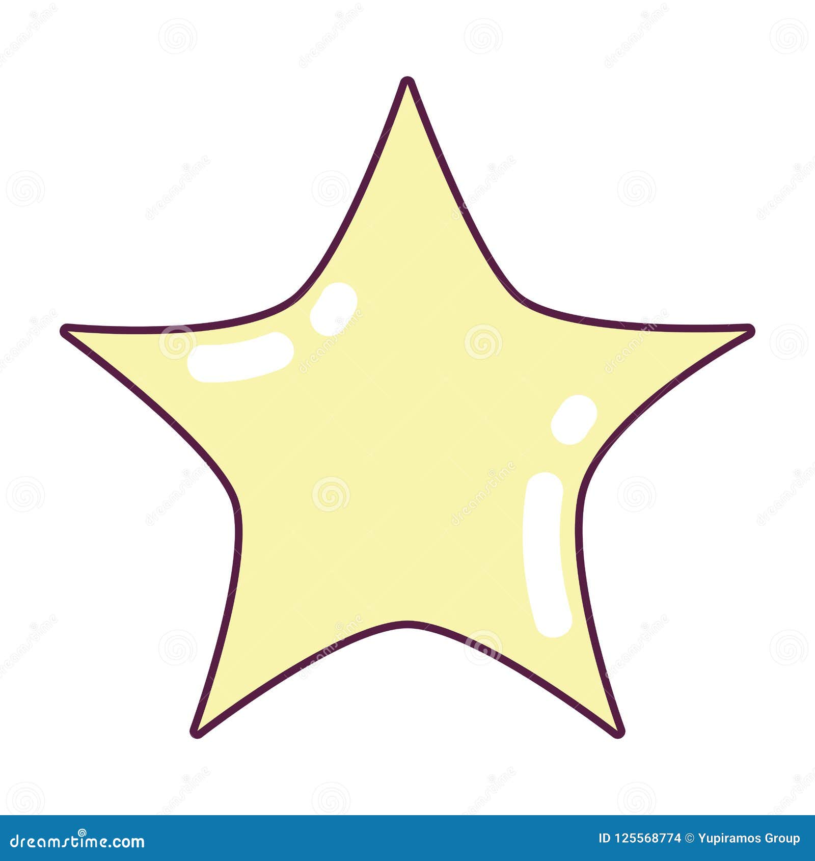 Nice Bright Star in the Sky Design Stock Vector - Illustration of stars ...
