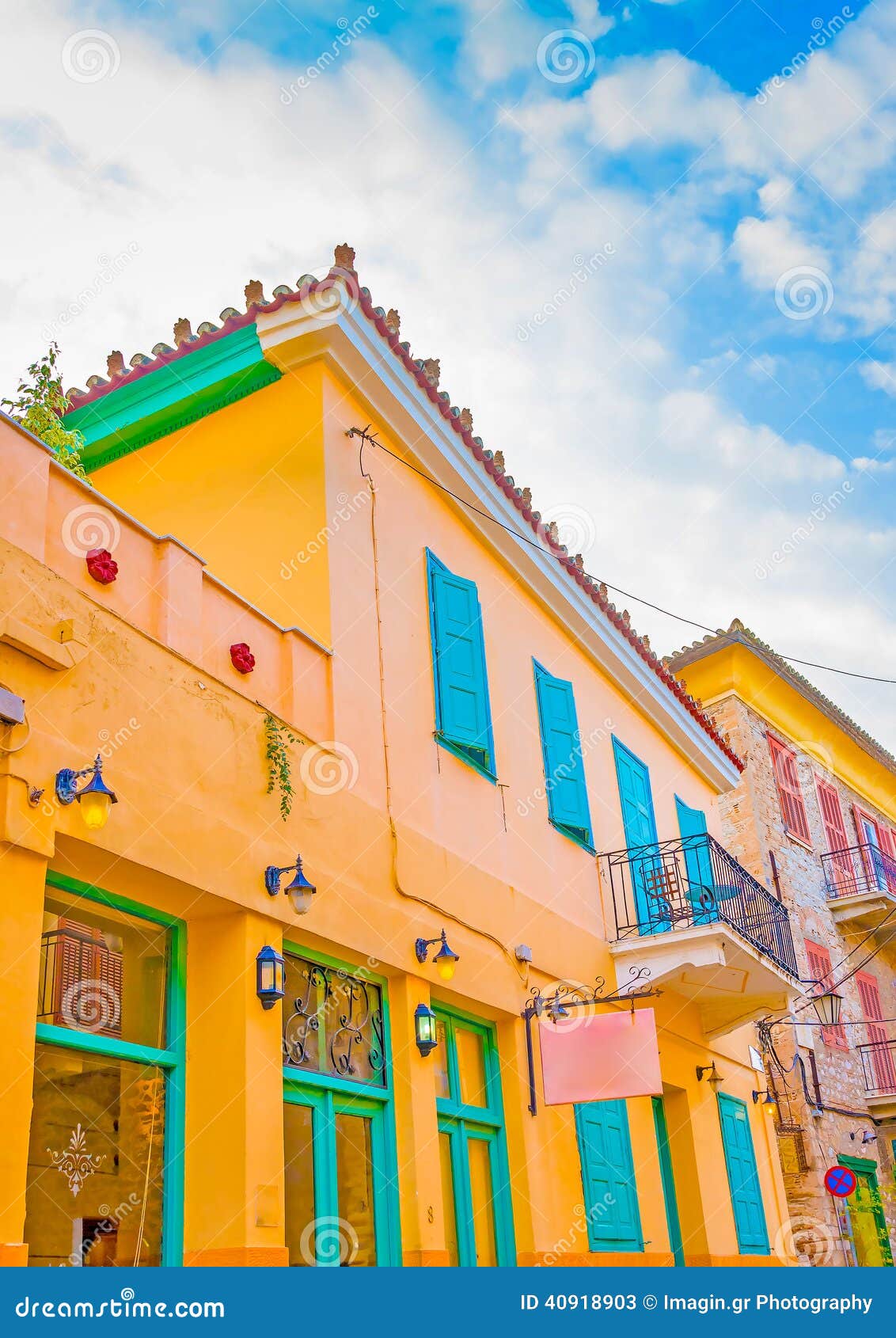 Nice Buildings stock image. Image of garden, house, brick - 40918903