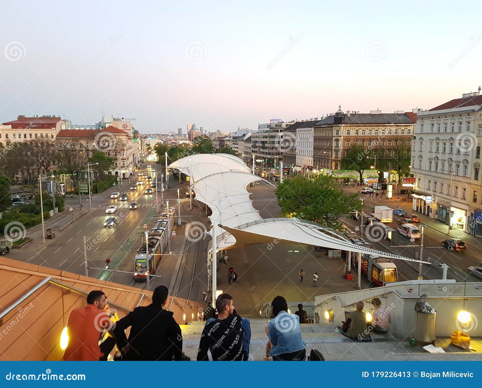 Nice buildings in Vienna editorial stock photo. Image of neighbourhood ...
