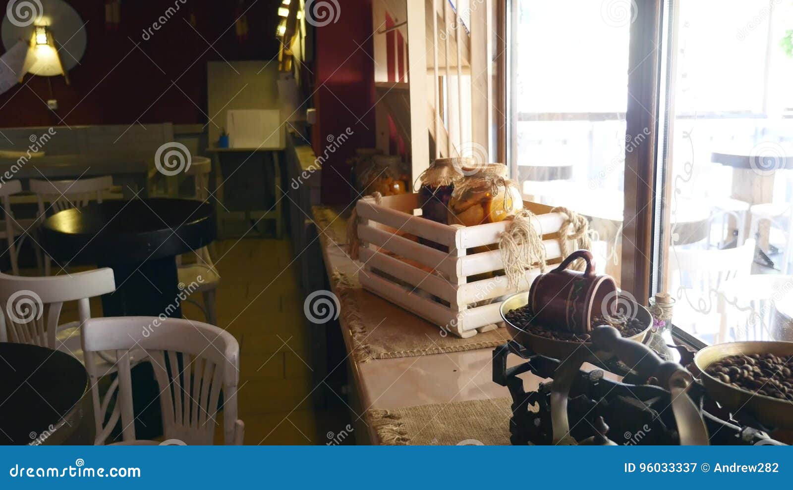 Nice Cafe Interior in Chernivtsi Stock Image - Image of blur, customer ...