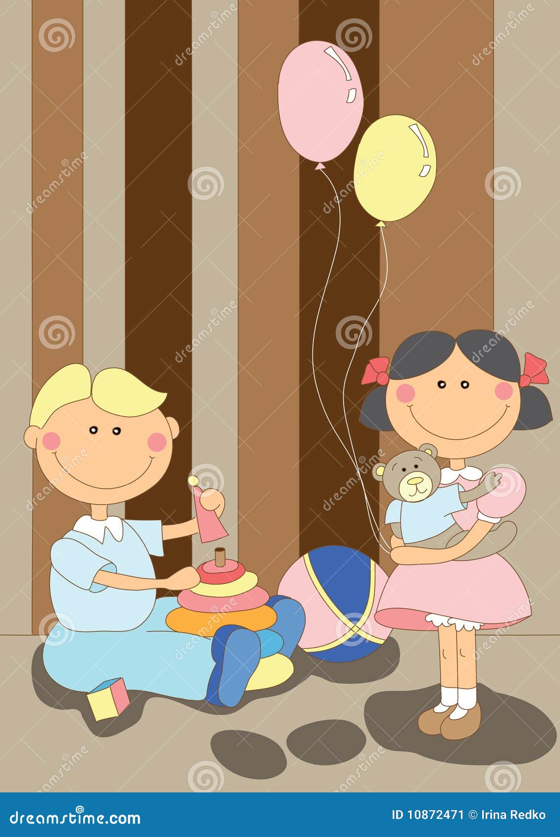 Set Of Nice Cartoon Vector Toads | CartoonDealer.com #48589005