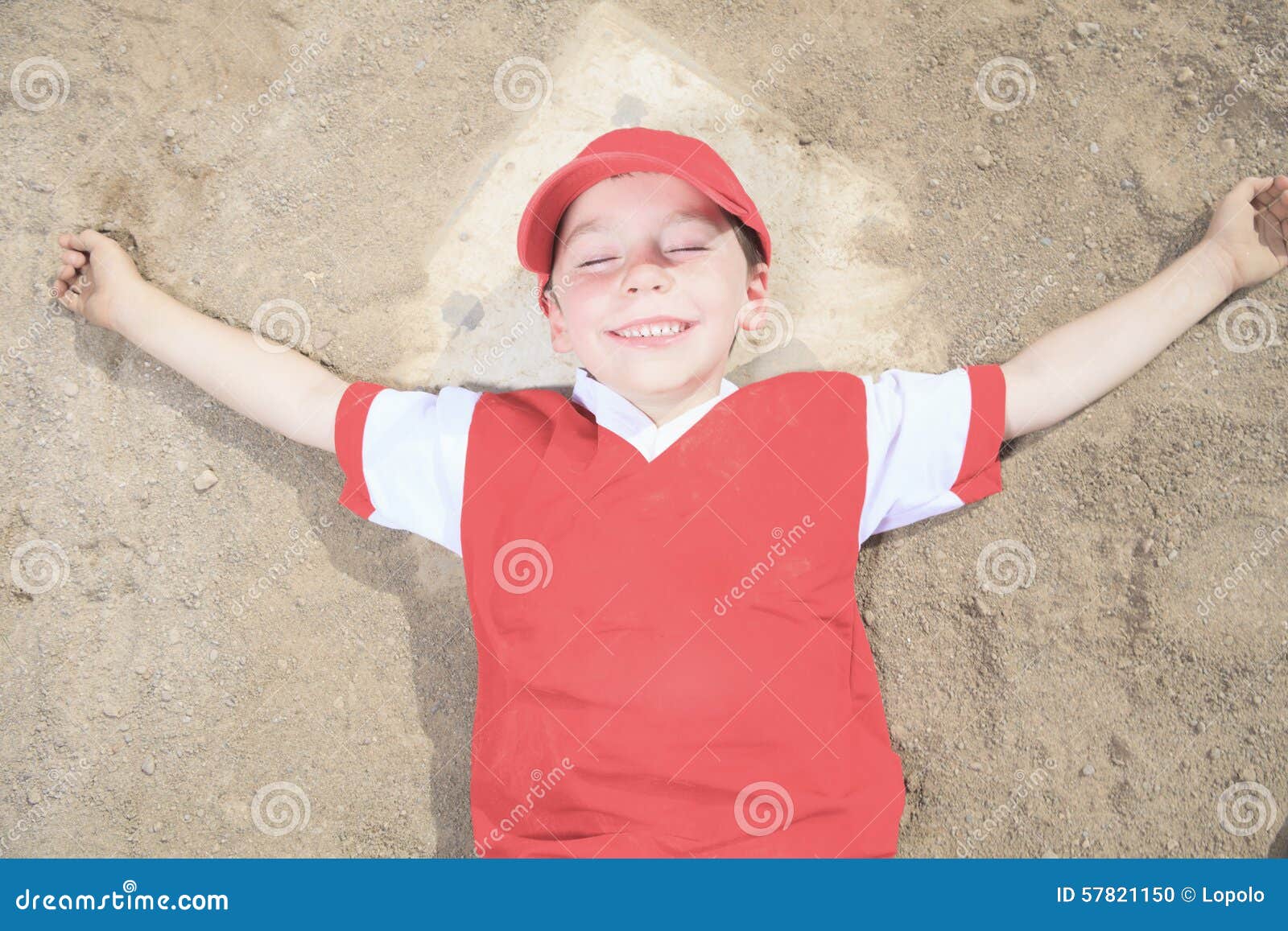 Nice Child Happy To Play Baseball Stock Photo - Image of lifestyle ...