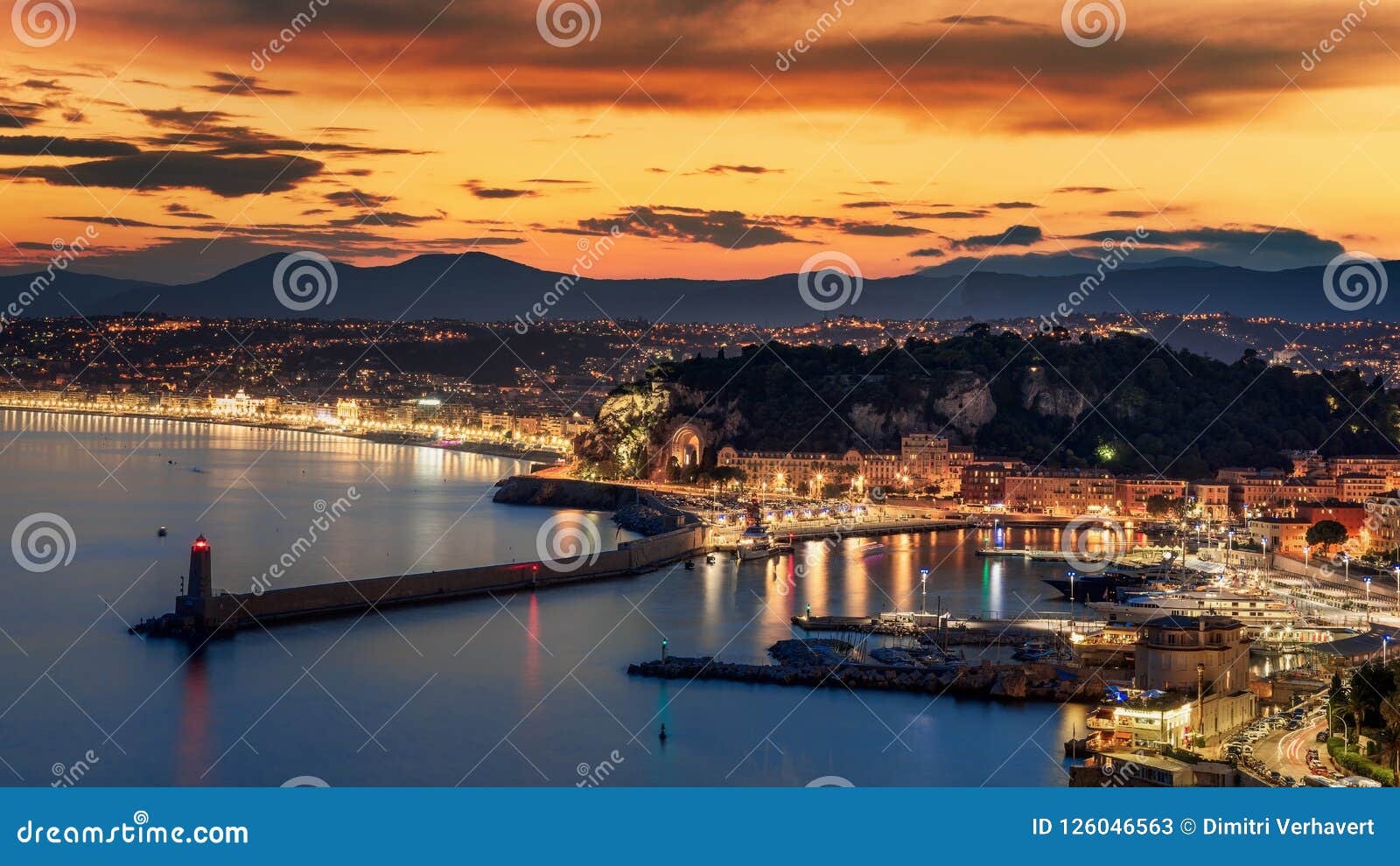 Nice city sunset stock image. Image of horizon, lifestyle - 126046563