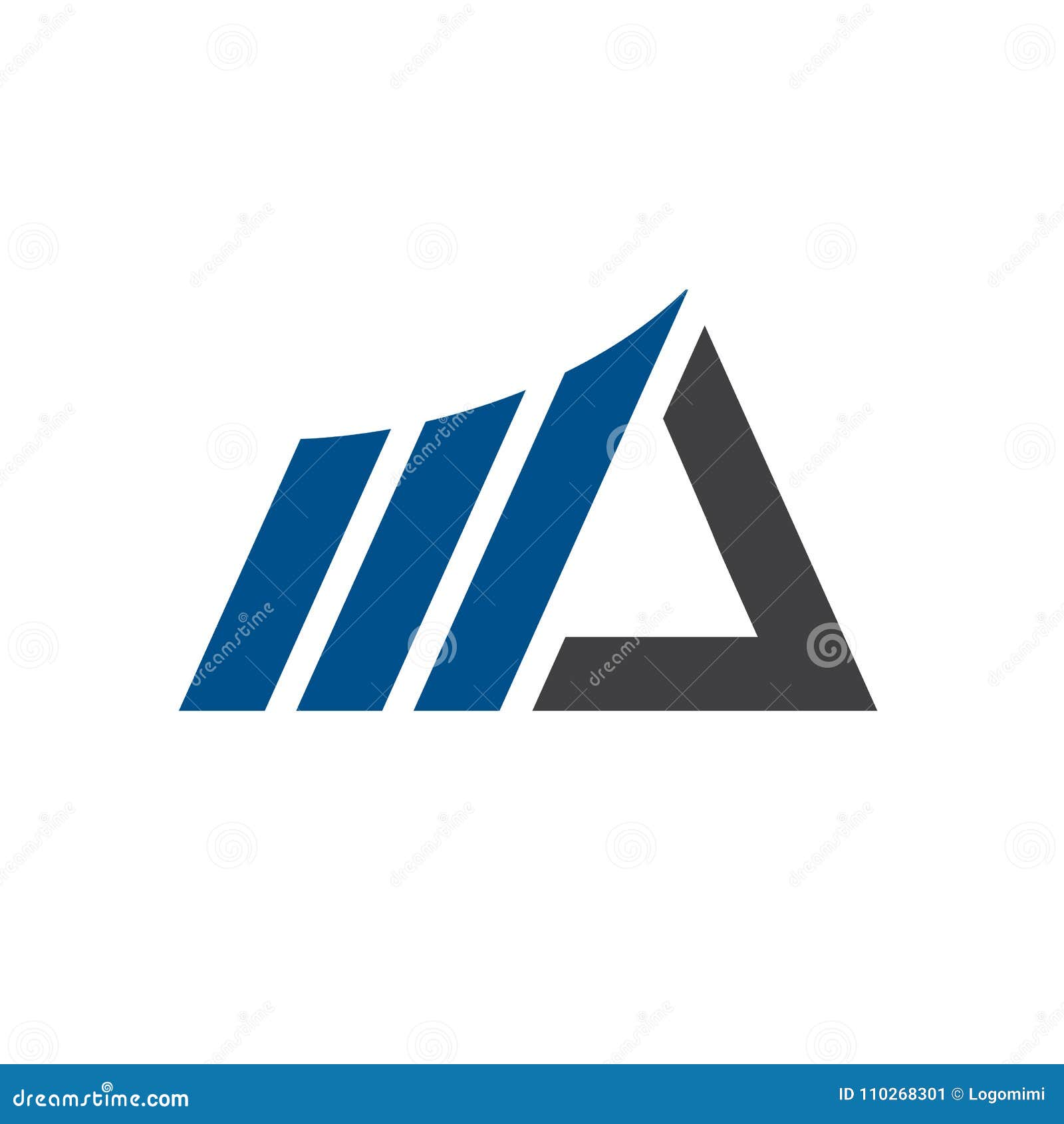 Improvement and Development, Marketing Logo Design Stock Vector ...