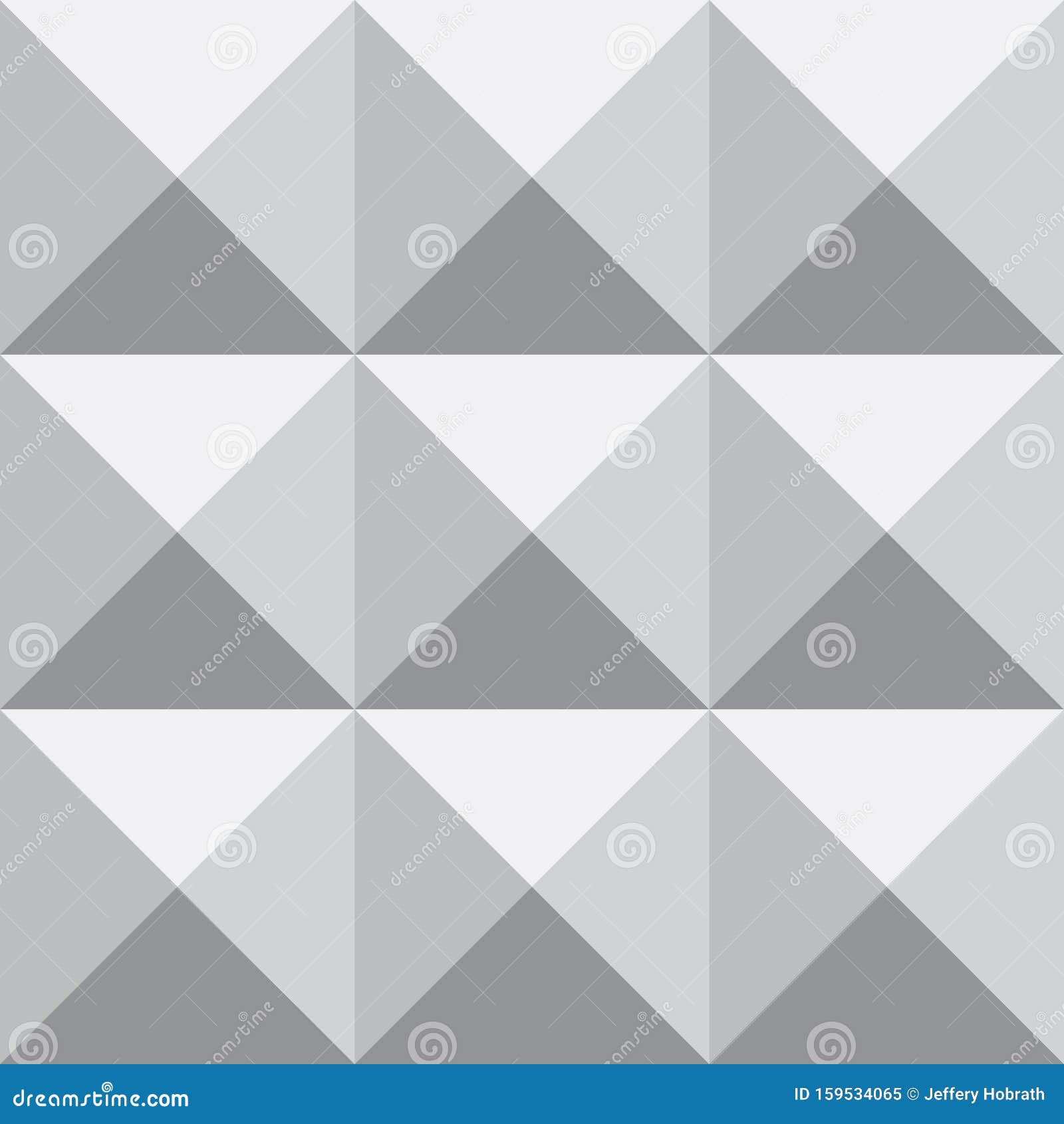 3D Pyramid Cubes Seamless Repeating Pattern Vector Illustration Stock ...