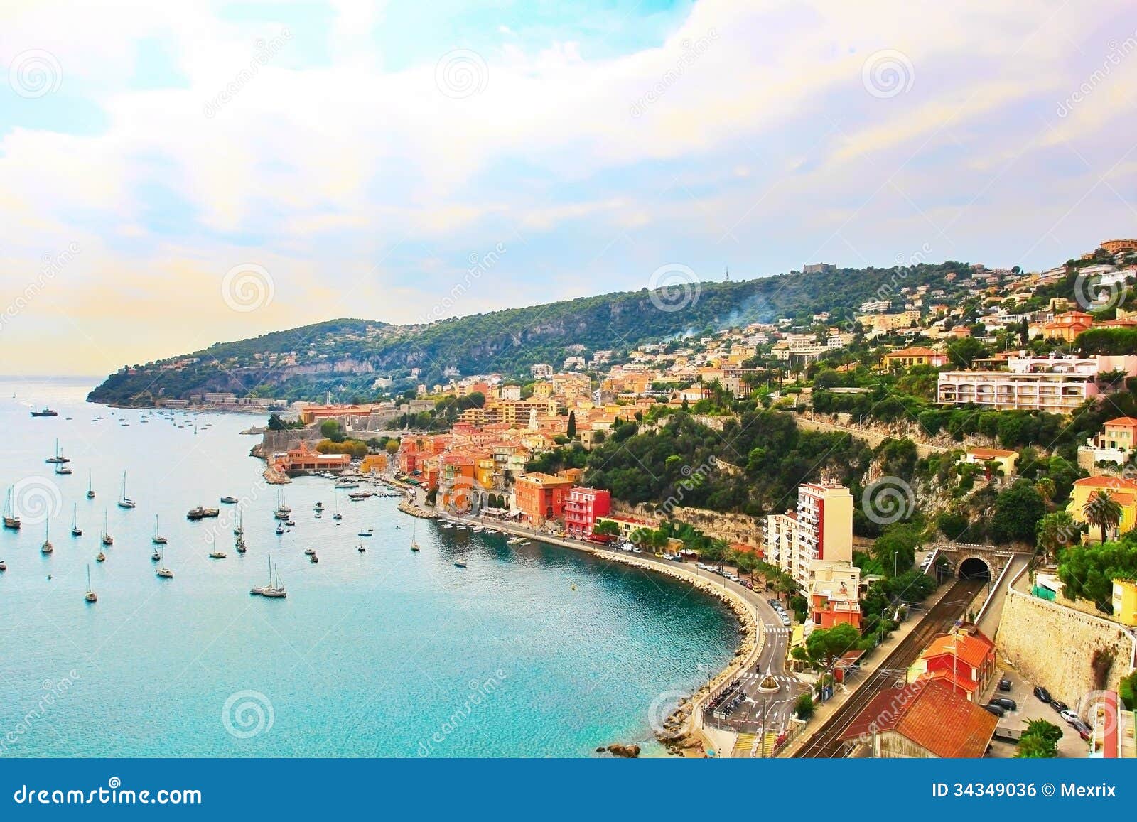 Nice coast stock photo. Image of carlo, beauty, monaco - 34349036