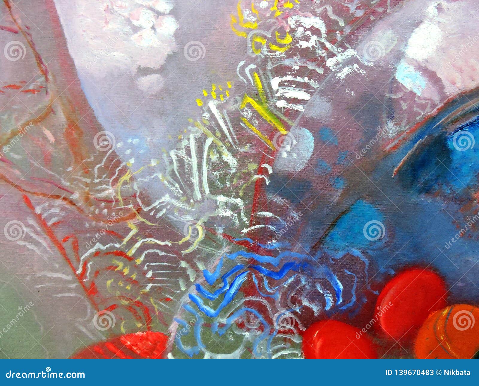 Nice Colorful Abstract Surface - Background Stock Image - Image of ...