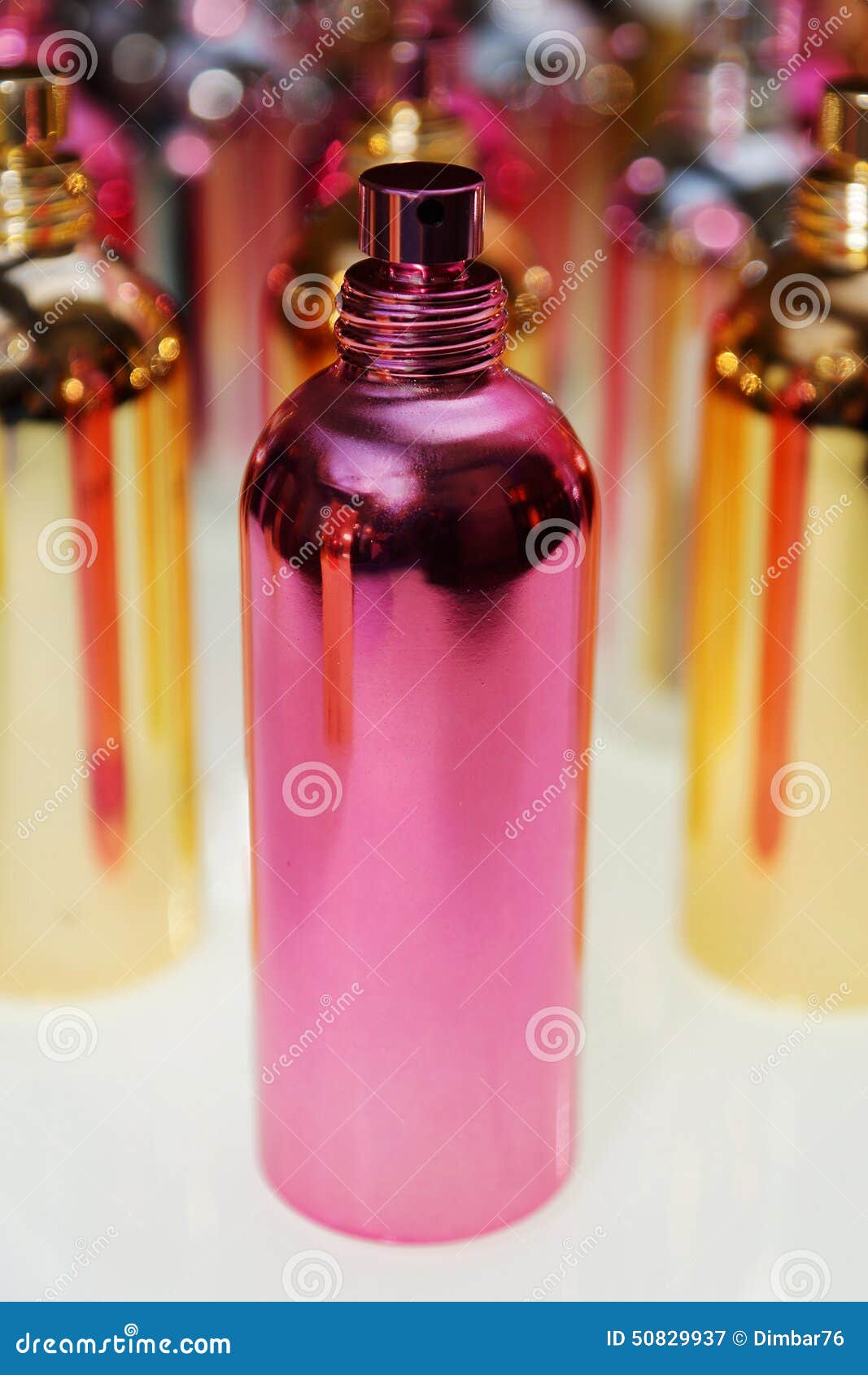 Nice Colorful Bottles of Perfume Stock Image - Image of color ...