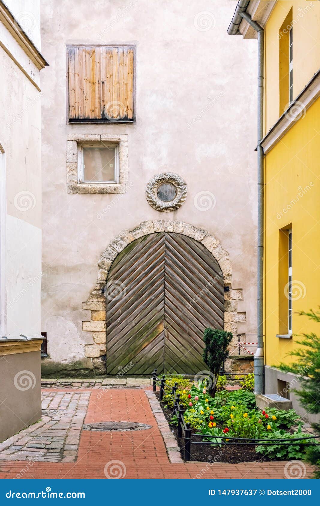 Nice corner of old Riga stock image. Image of cobblestone - 147937637