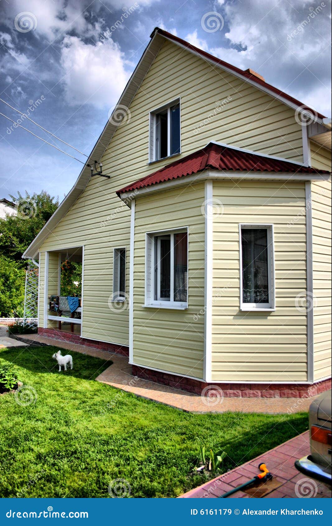 Nice cottage stock image. Image of palace, family, letting - 6161179