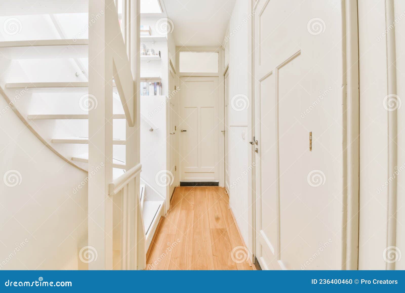 Nice and cozy corridor stock photo. Image of spacious - 236400460