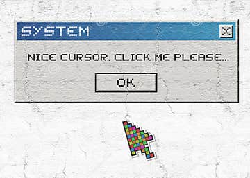 Nice cursor stock illustration. Illustration of simplicity - 129804292