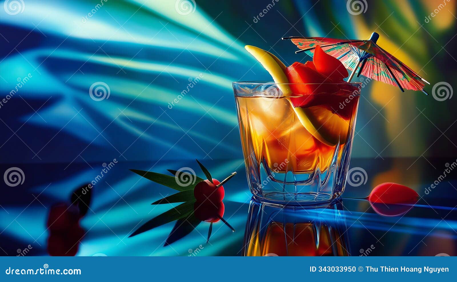 Nice Drinks for Theme with Colors Stock Photo - Image of alcohol, food ...
