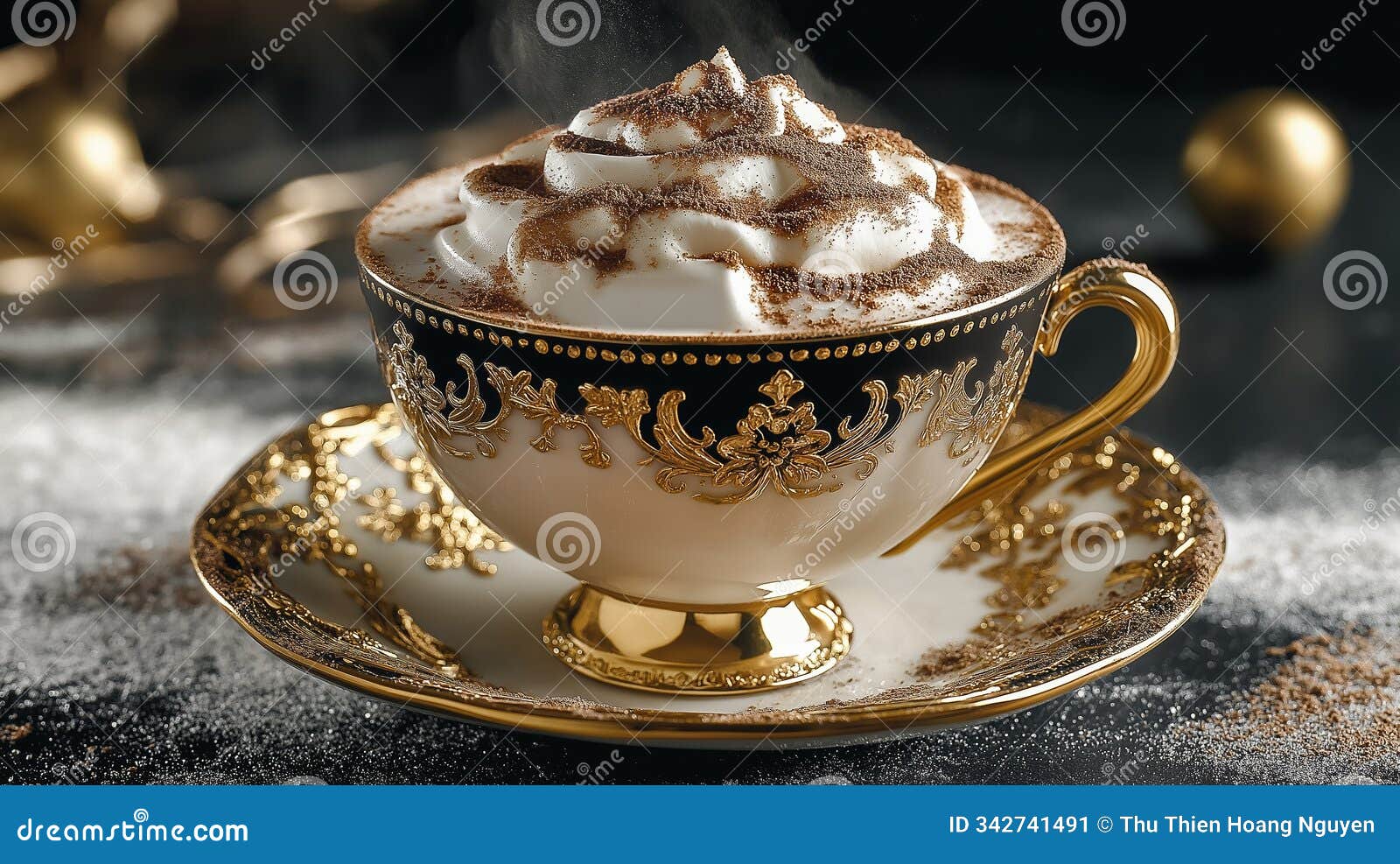 Nice Drinks Theme for Wallpaper Stock Image - Image of background, cafe ...