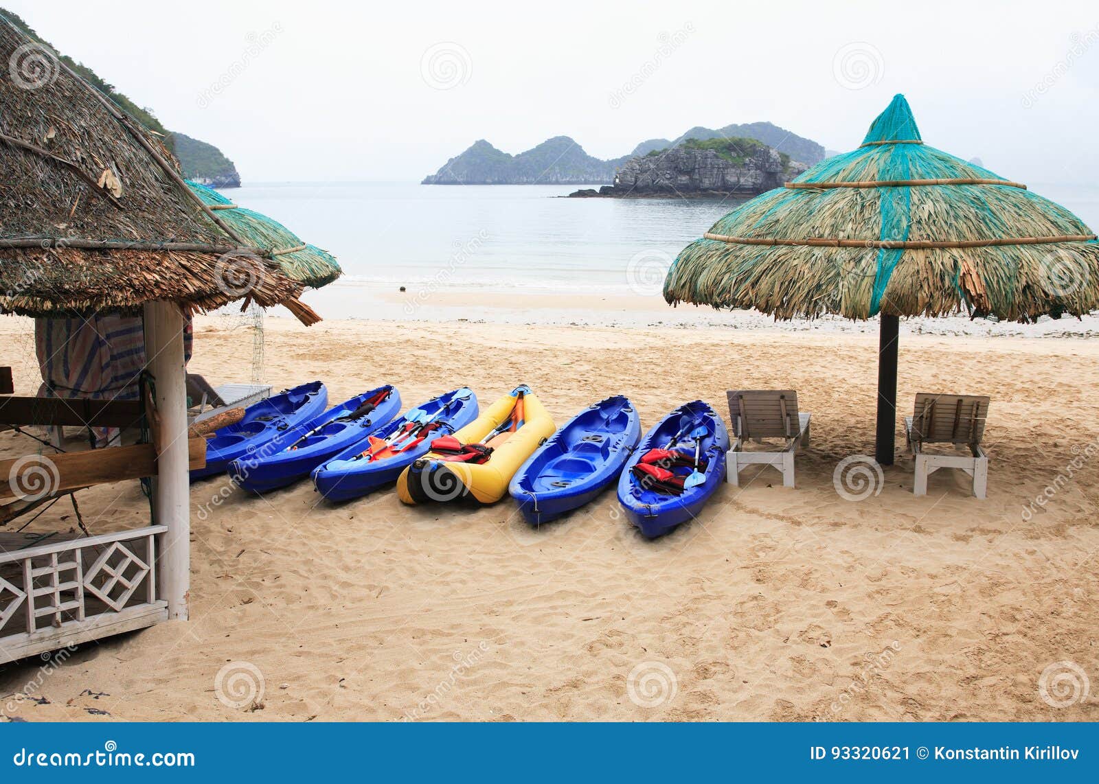Nice Empty Beach stock image. Image of mountain, horizon - 93320621