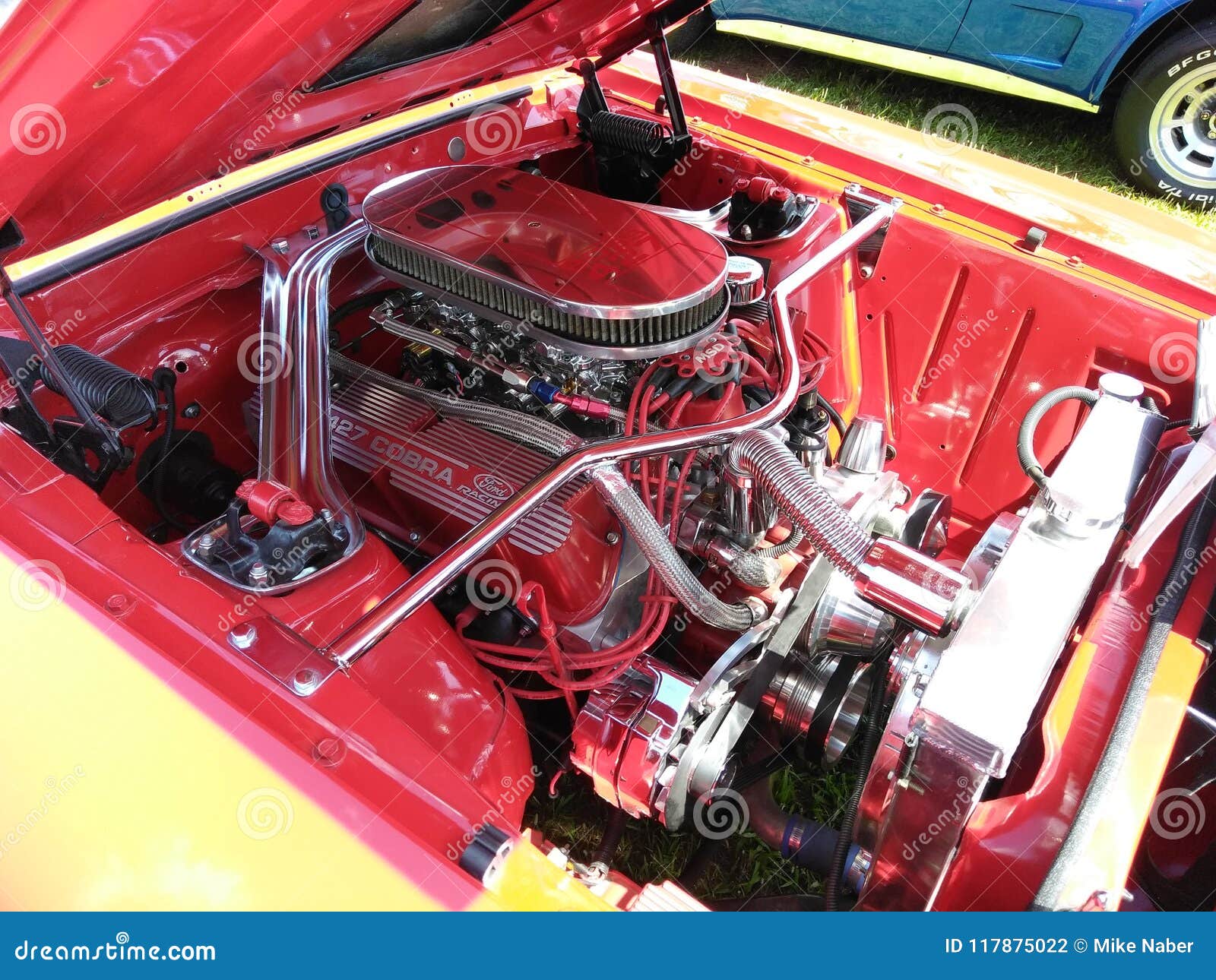 Nice engine editorial photography. Image of cobra, muscle - 117875022