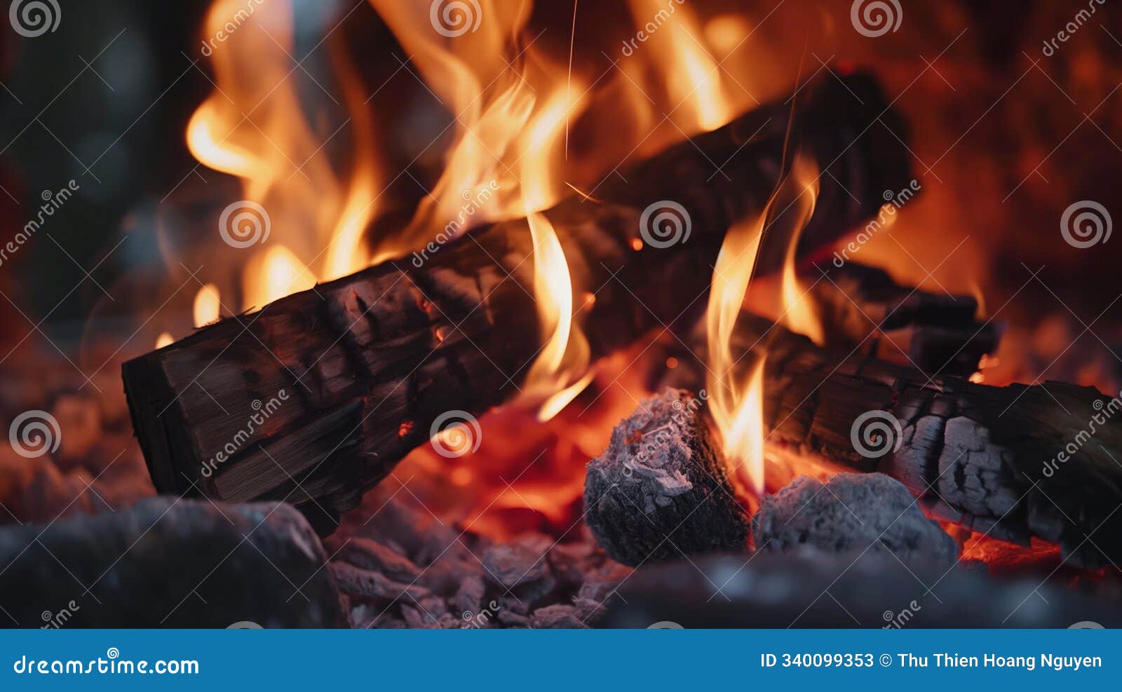 Nice Fire Theme for Wallpaper Stock Image - Image of burn, barbecue ...