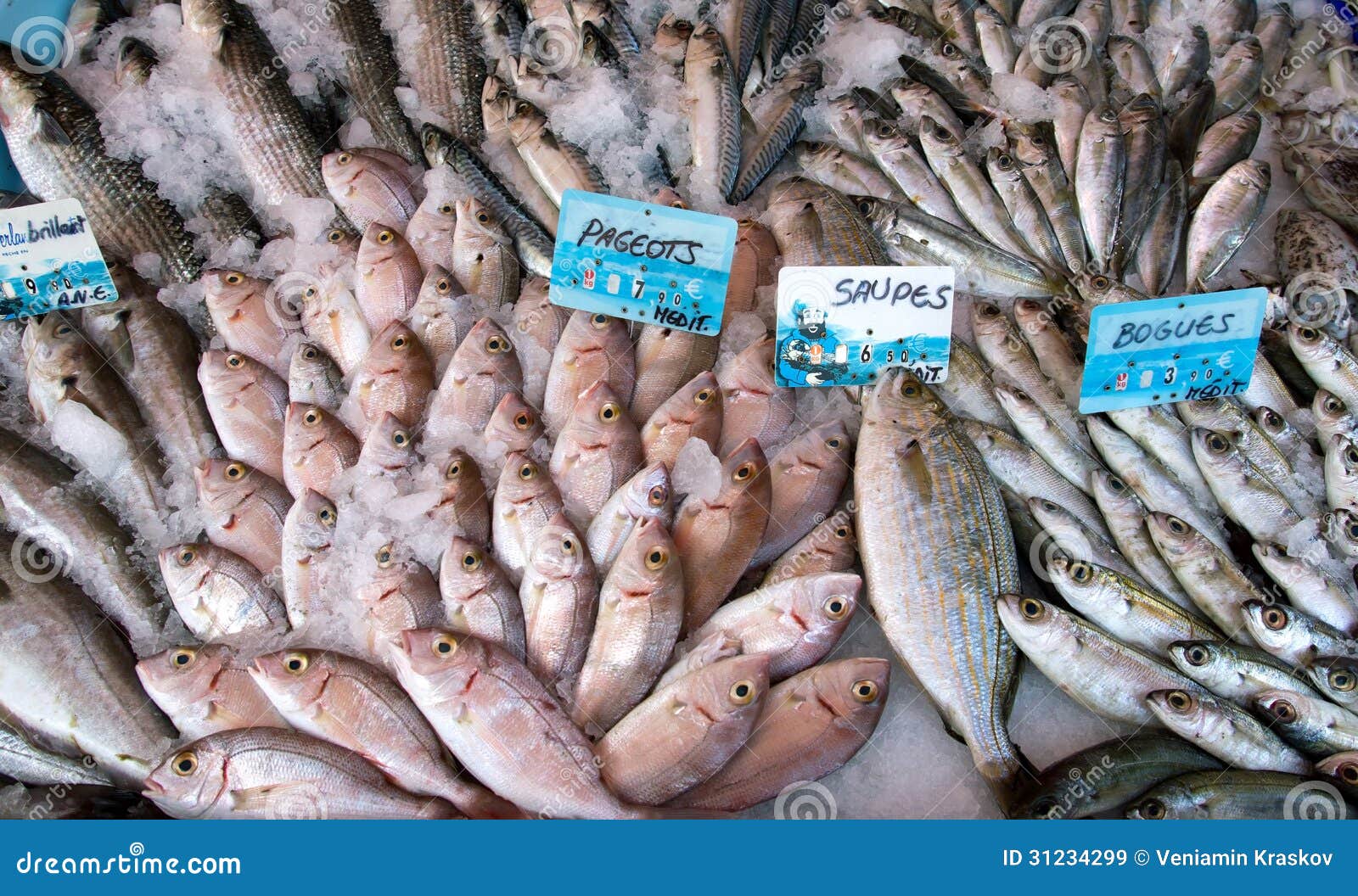 Nice - Fish Market stock image. Image of fillet, healthy - 31234299