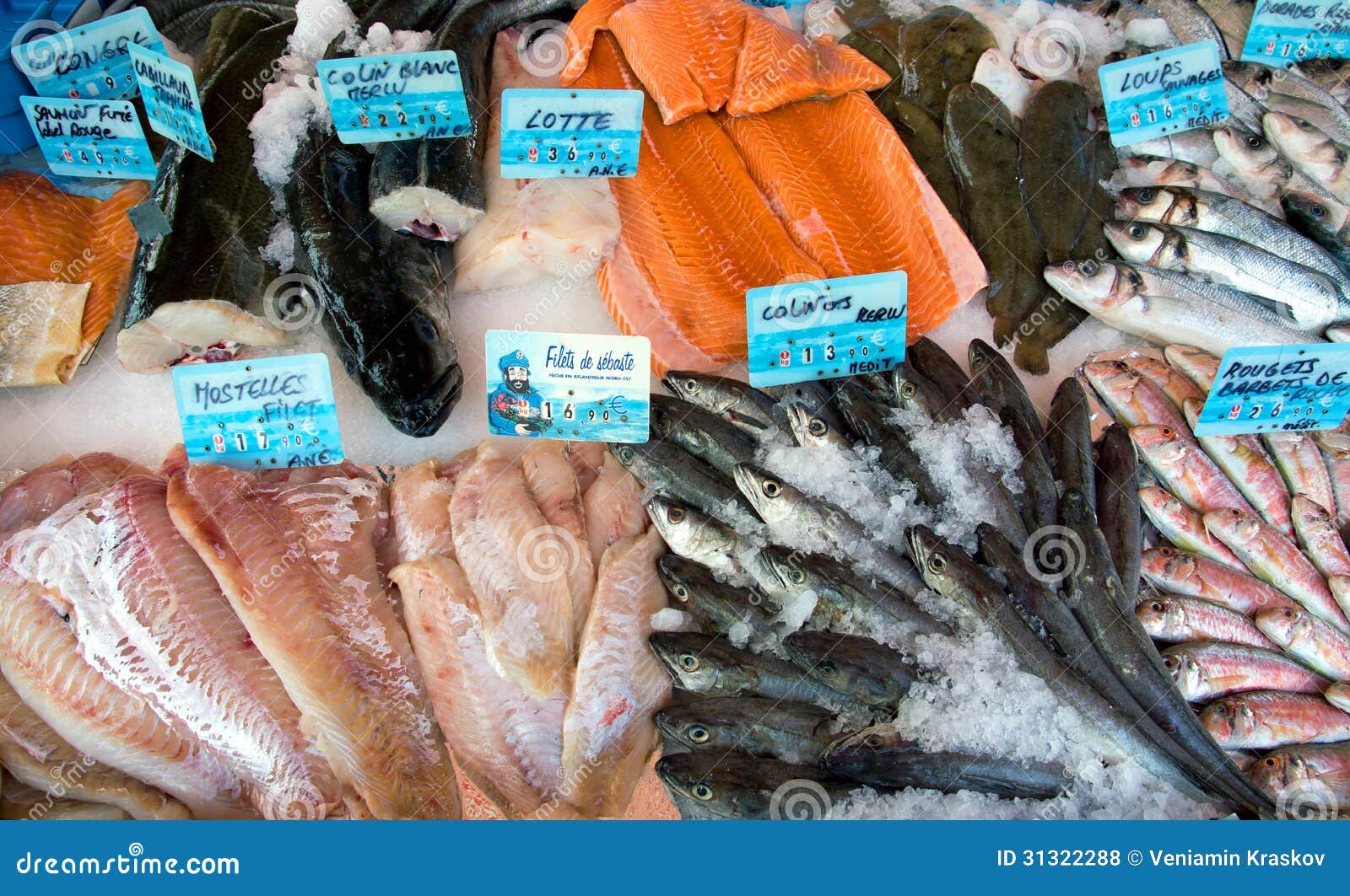 Nice - Fish Market stock photo. Image of fresh, mediterranean - 31322288