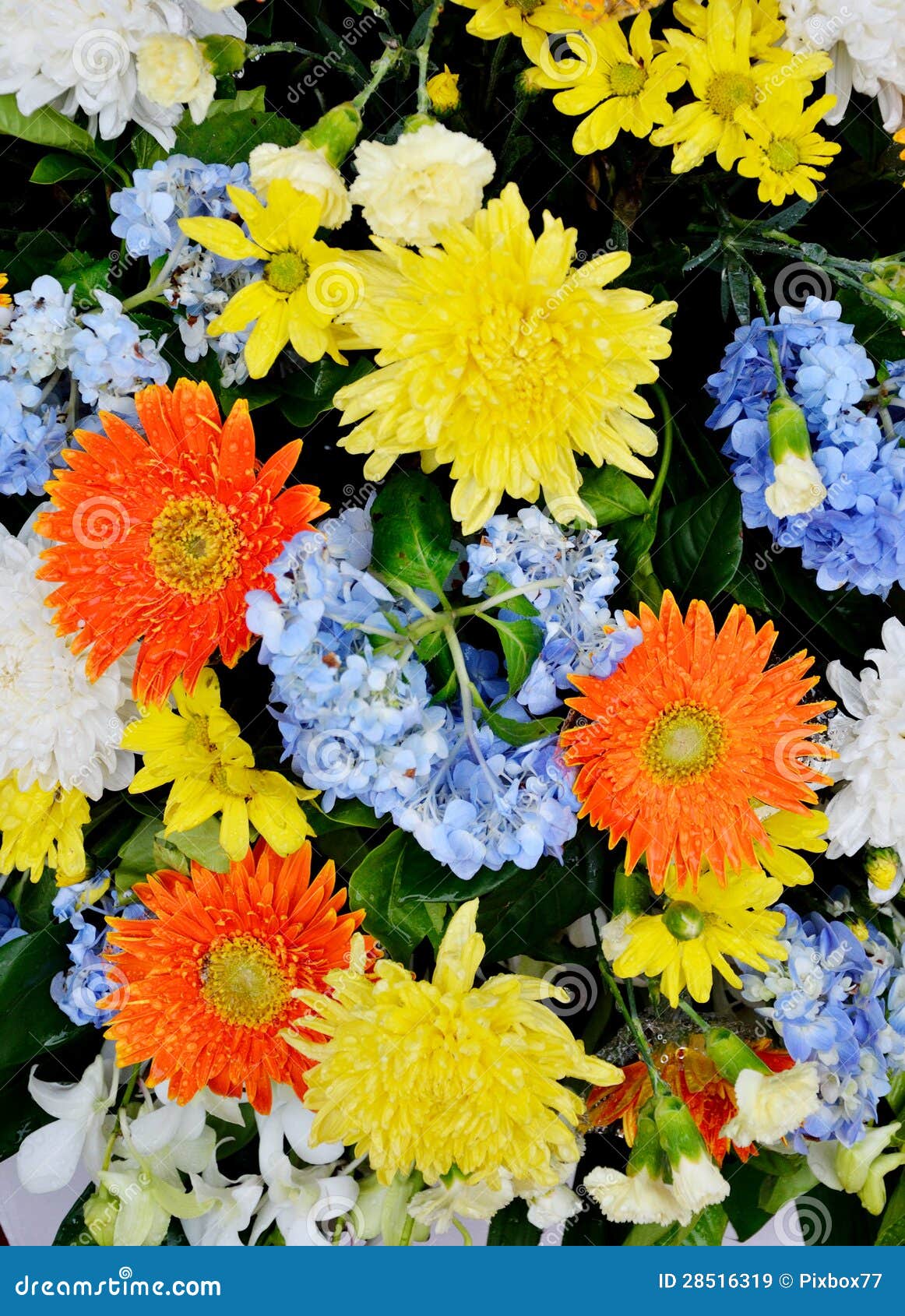 Nice flower bouquet stock image. Image of gift, flora - 28516319