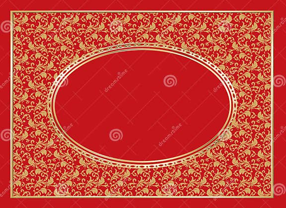 Nice frame stock vector. Illustration of gold, decor - 25603769