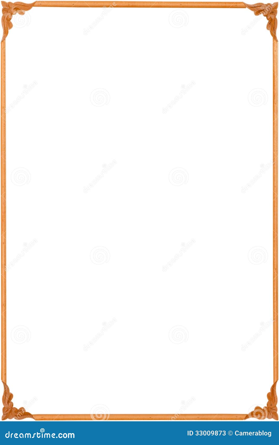 Nice Frame To Use in Your Design Stock Image - Image of white, isolated ...