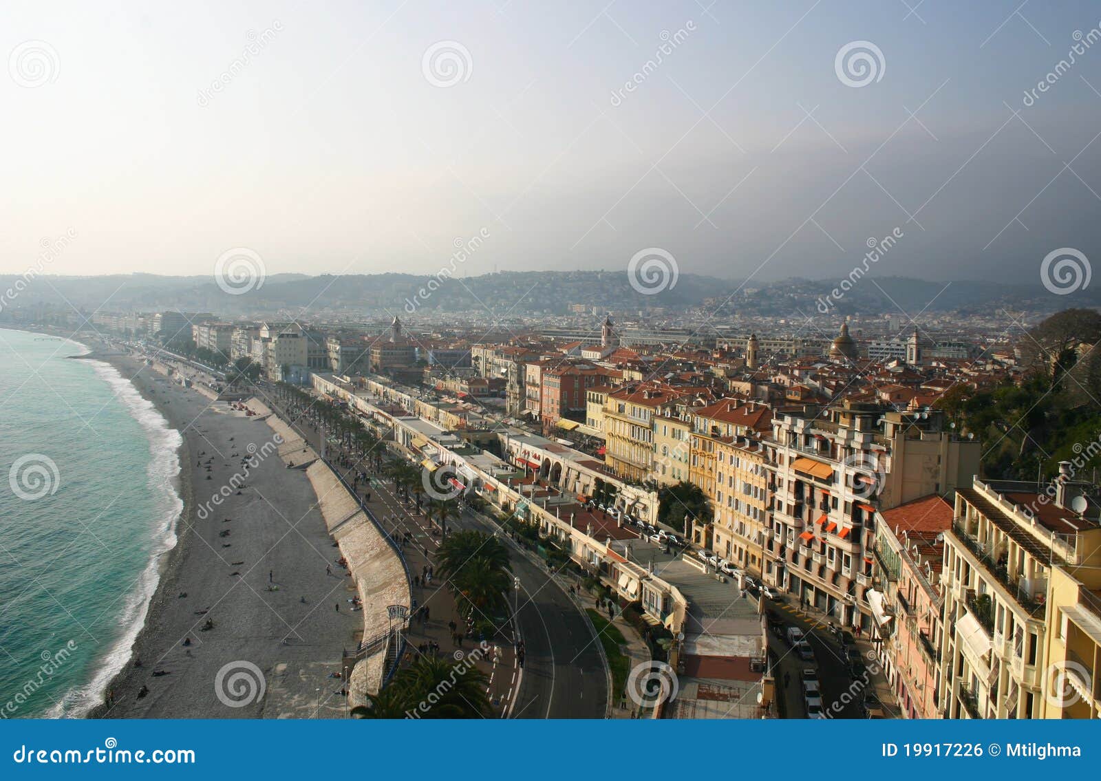Nice, France, Waterfront stock photo. Image of metropolitan - 19917226