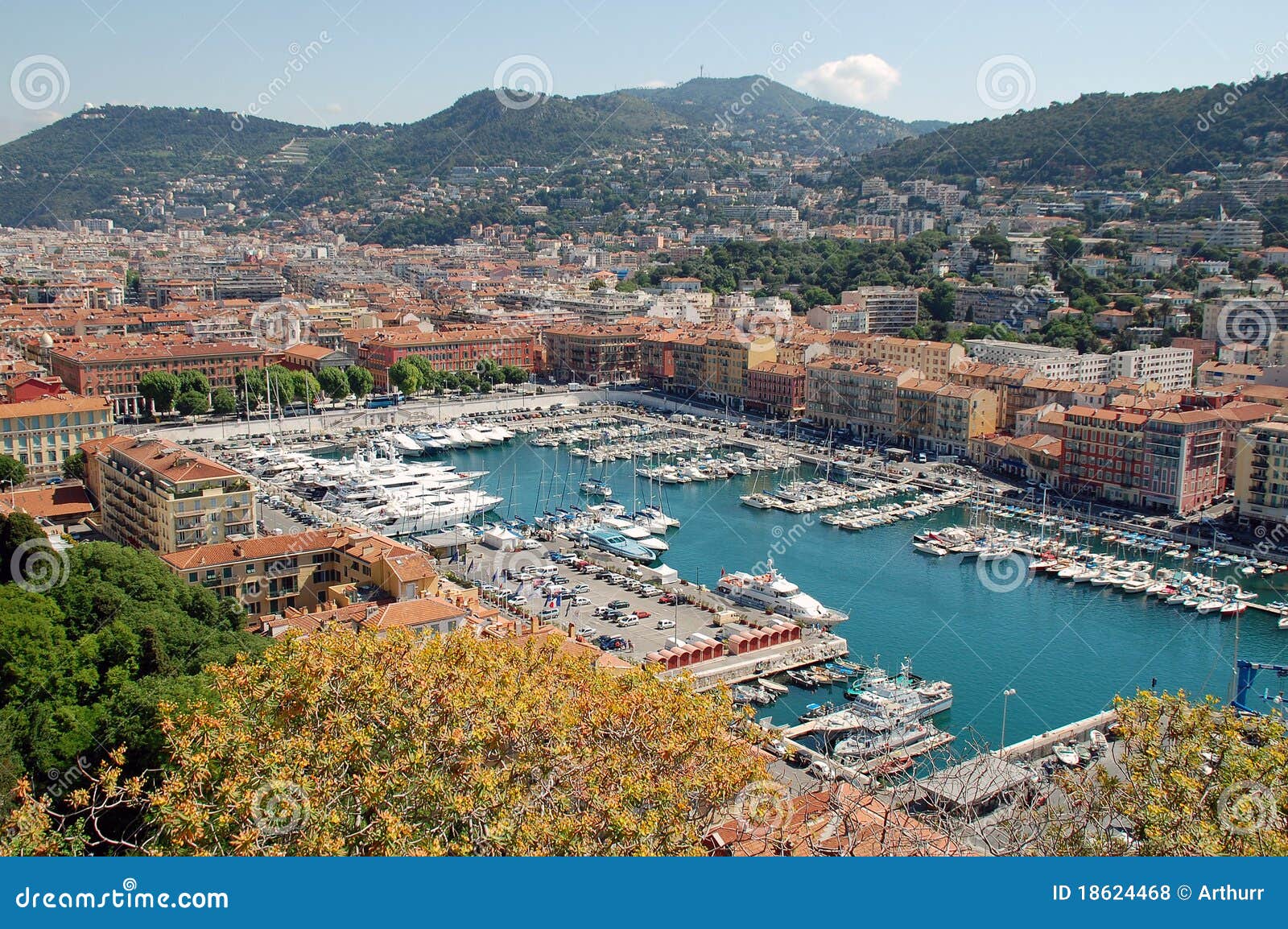Nice, French Riviera stock photo. Image of landscape - 18624468