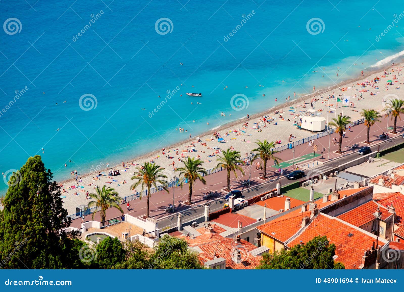 Nice, French Riviera stock photo. Image of riviera, architecture - 48901694