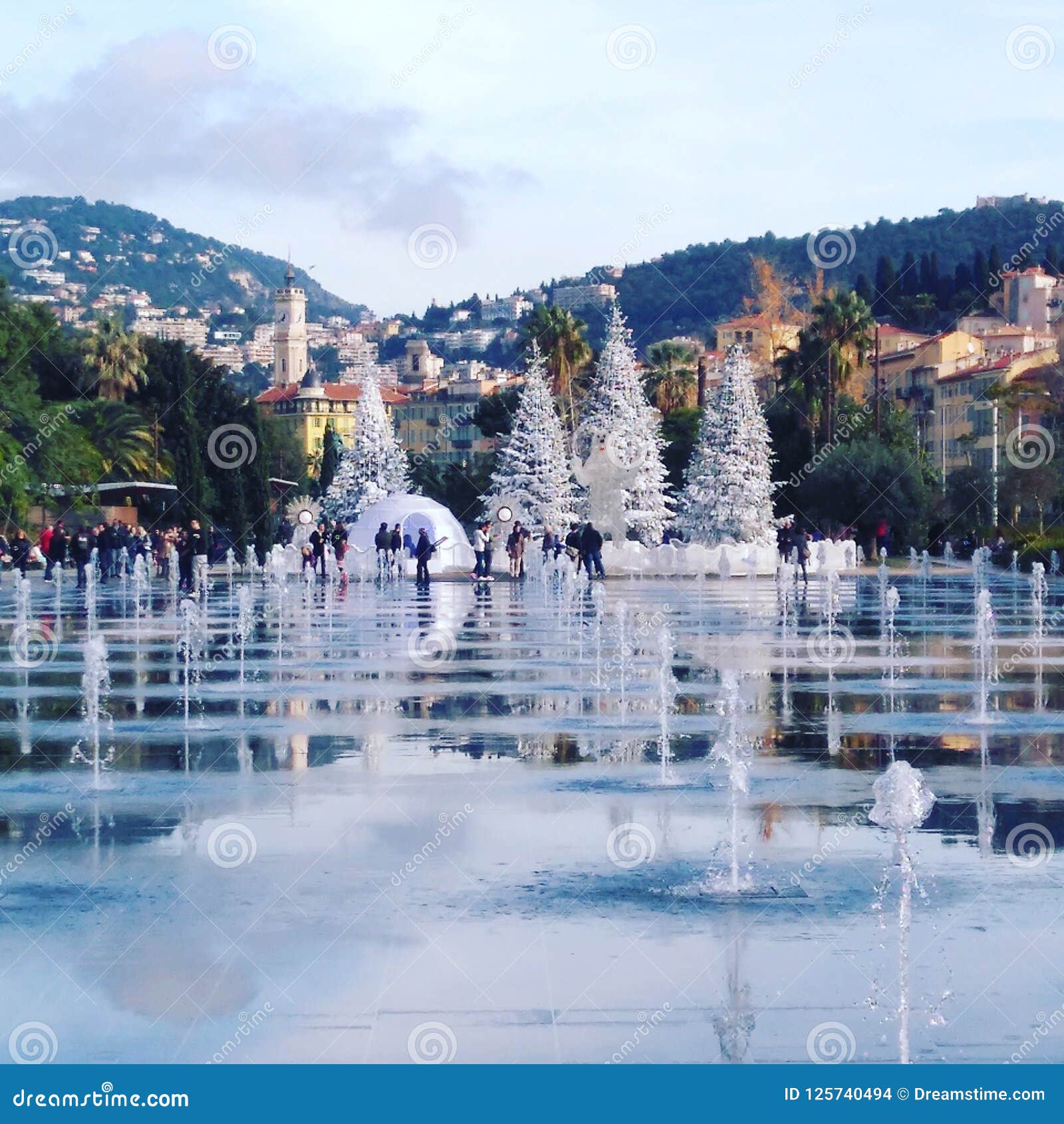 Nice , French Riviera stock photo. Image of water, riviera - 125740494