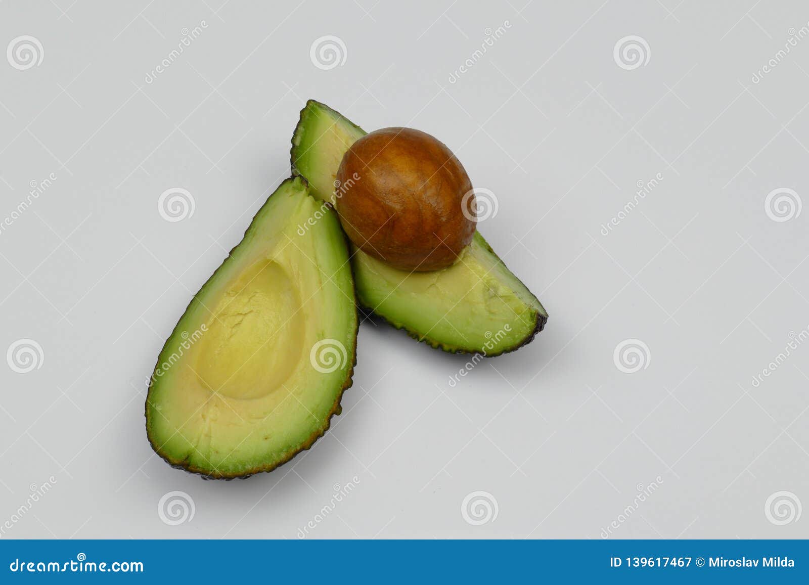 Nice fresh avocado stock image. Image of dark, healthy - 139617467