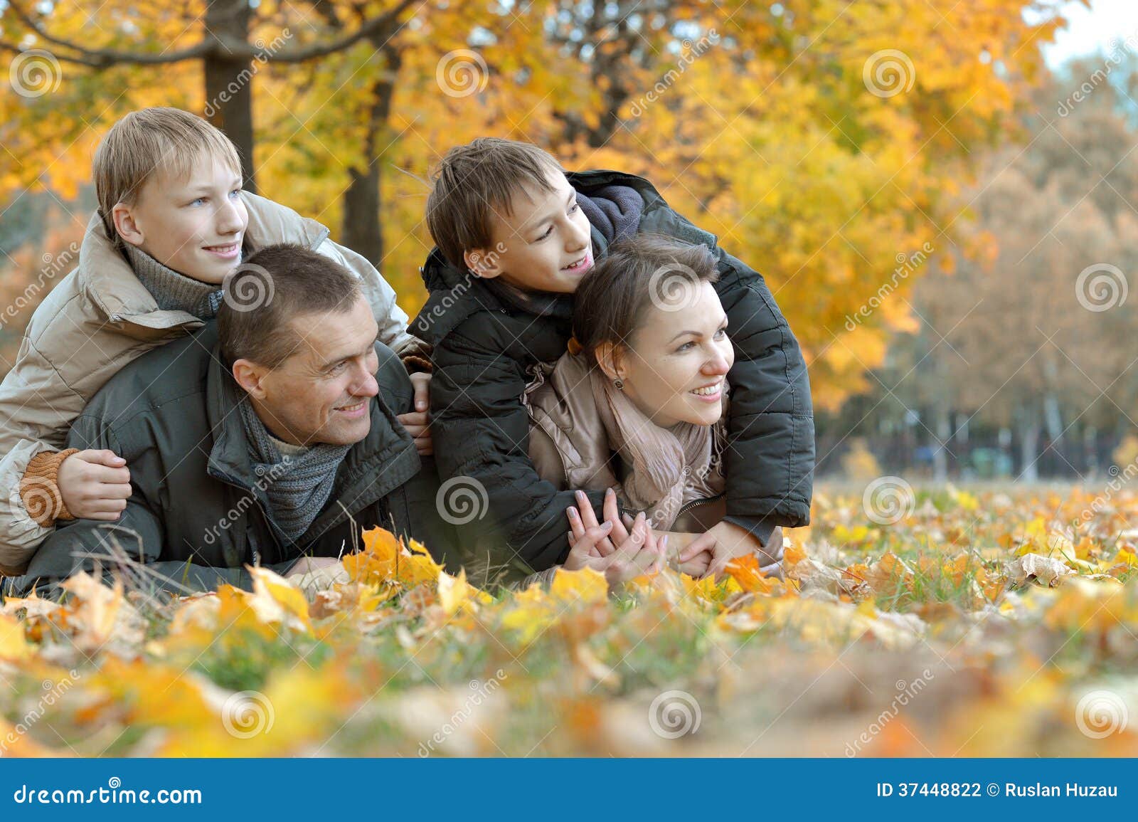 Nice friendly family stock photo. Image of parents, lifestyle - 37448822