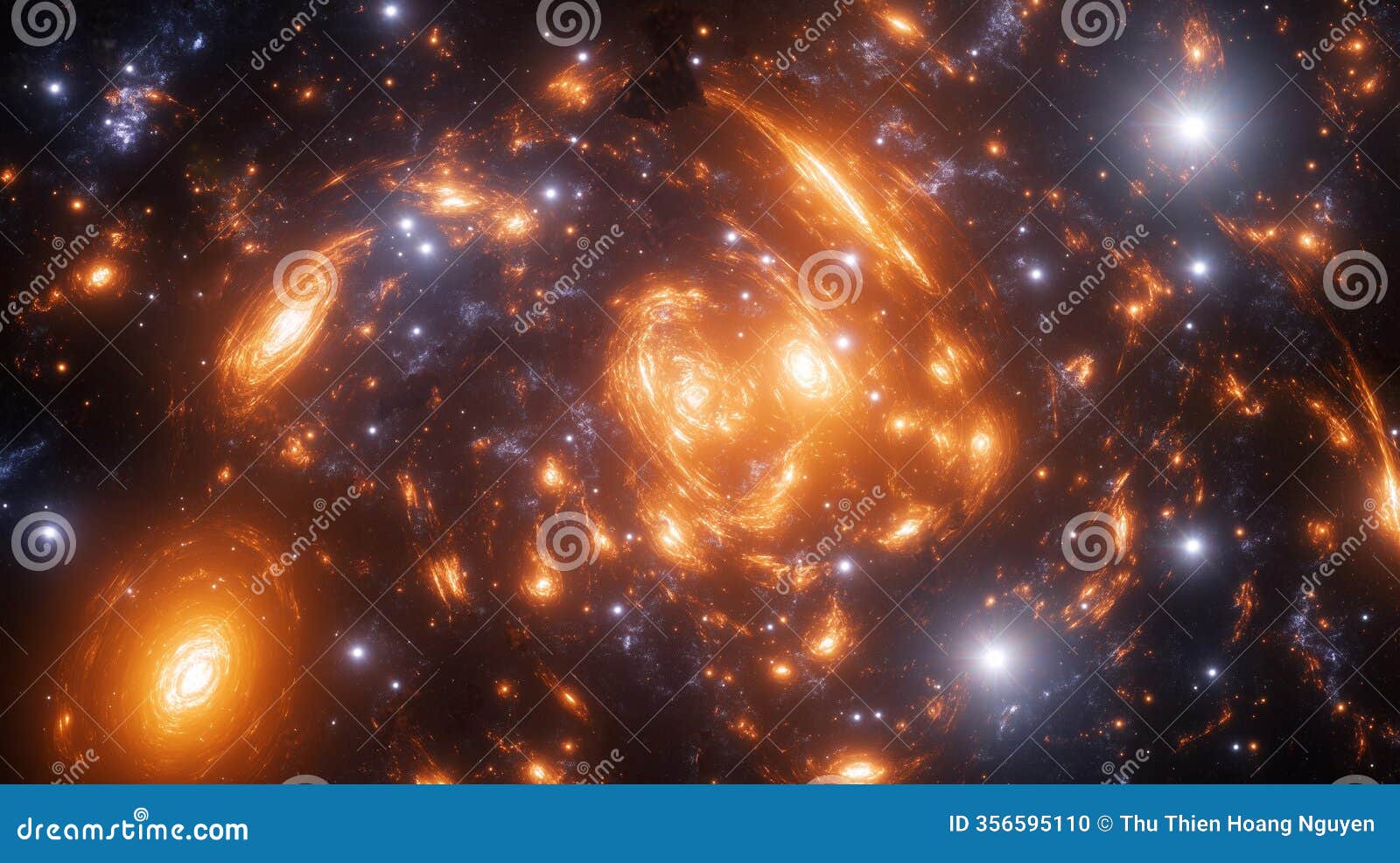 Nice Galaxy Planet Theme for Wallpaper Stock Photo - Image of ...