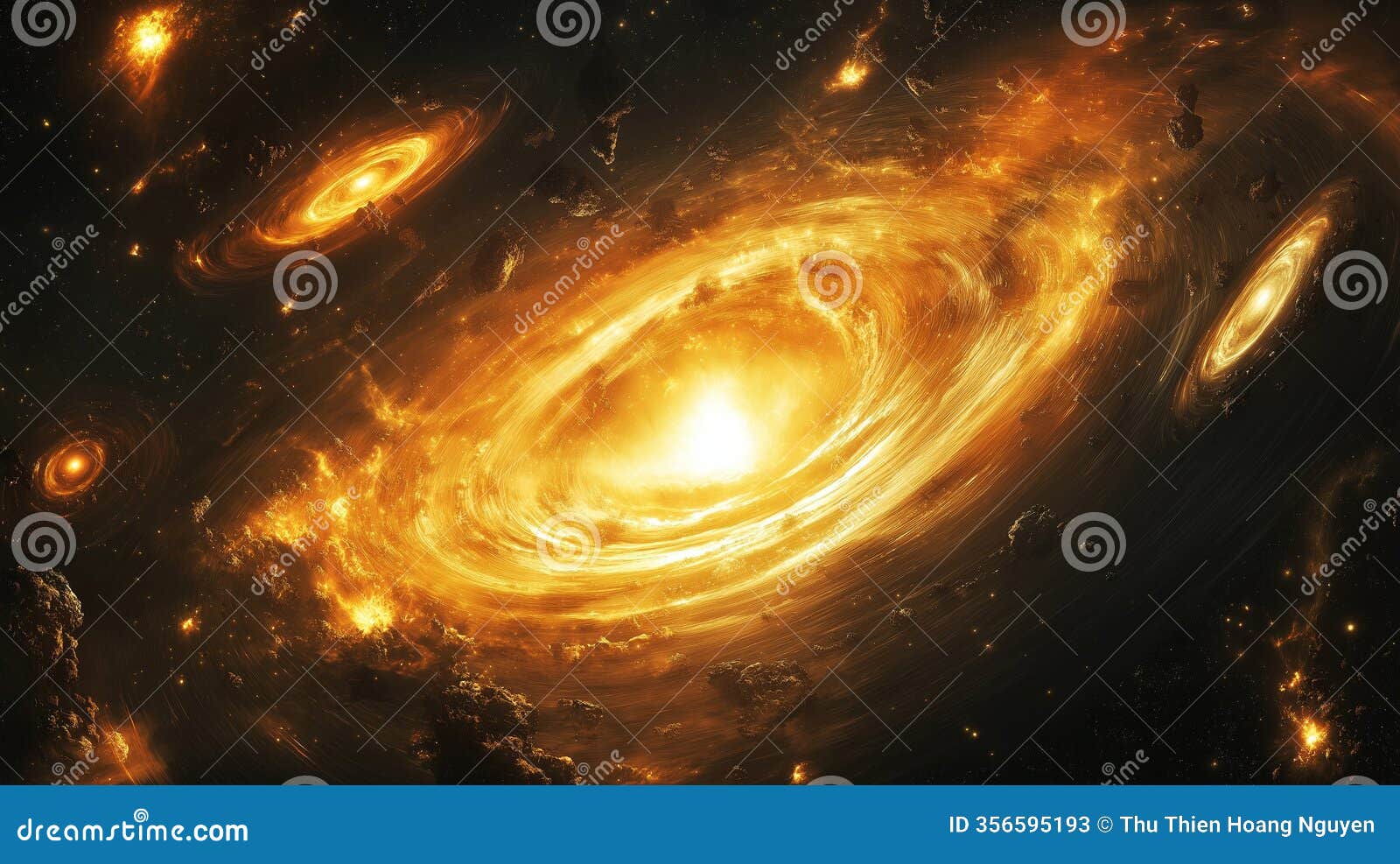 Nice Galaxy Planet Theme for Wallpaper Stock Image - Image of dark ...