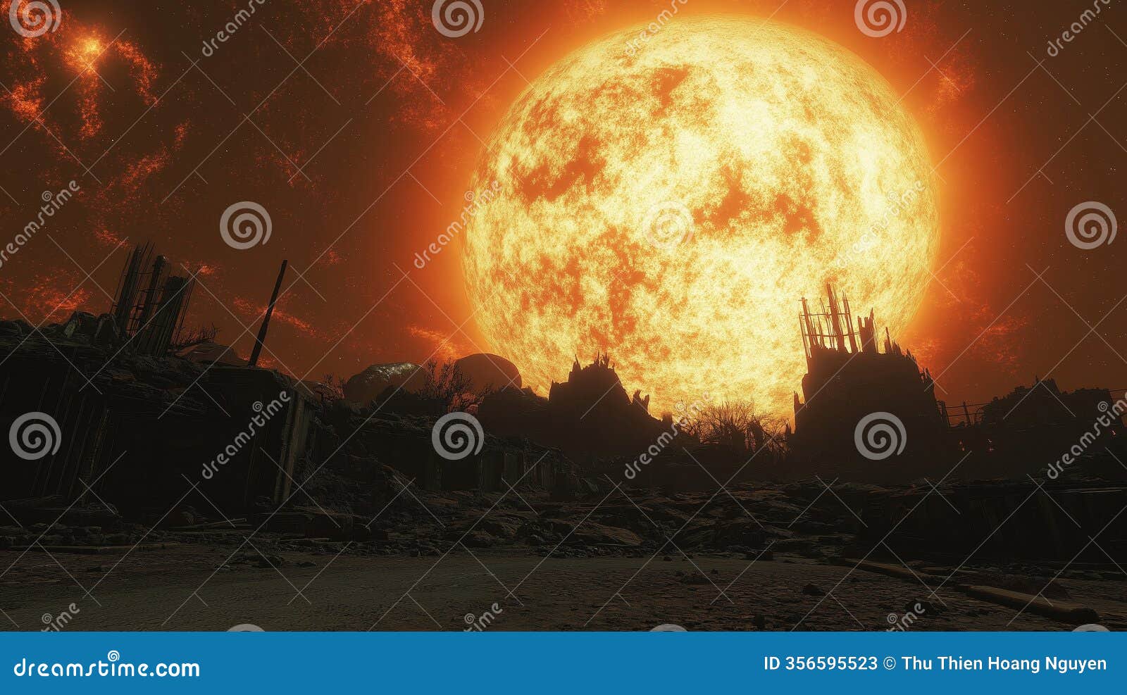 Nice Galaxy Planet Theme for Wallpaper Stock Image - Image of planet ...