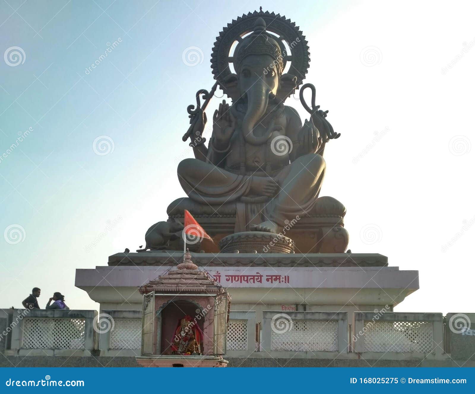 Really Nice Ganesh Mandir in Somatne Editorial Image - Image of india ...